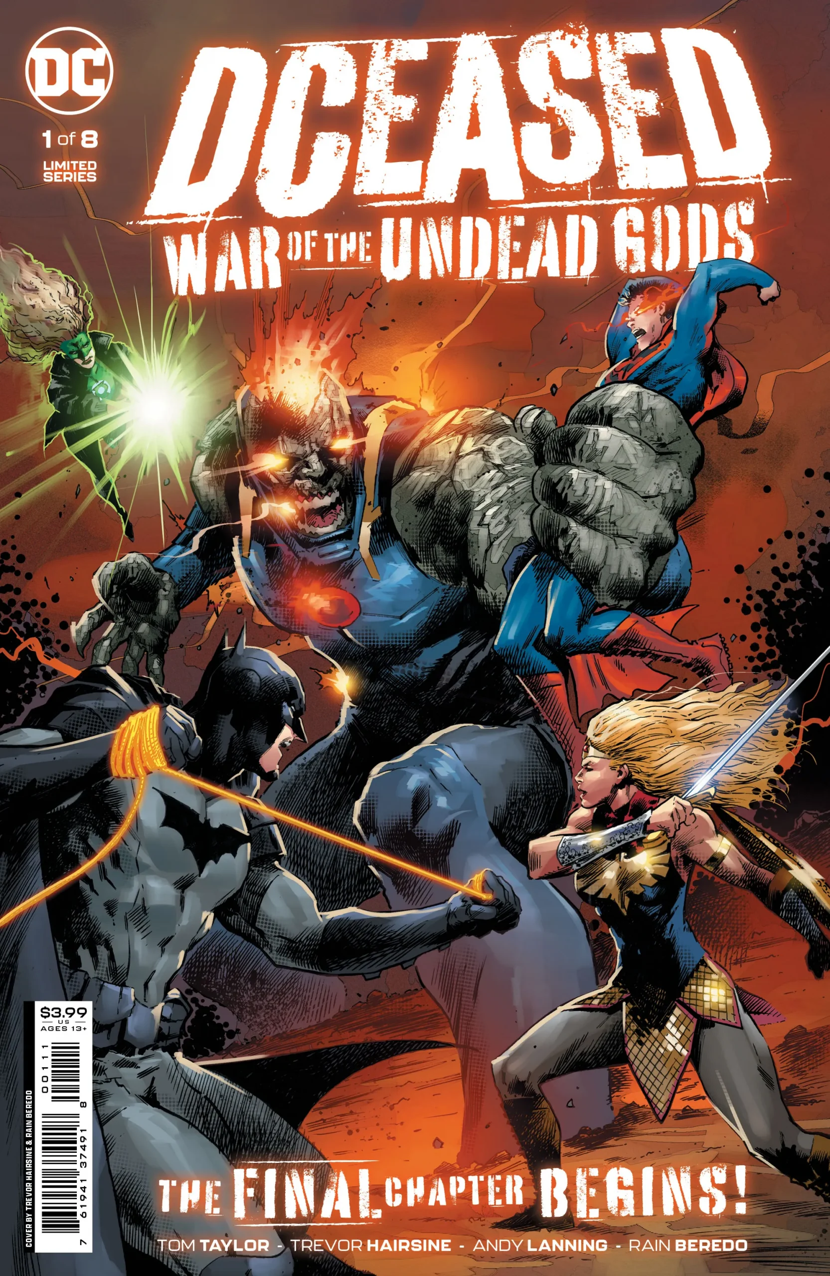 REVIEW: DCeased: War Of The Undead Gods #1 - The Aspiring Kryptonian ...
