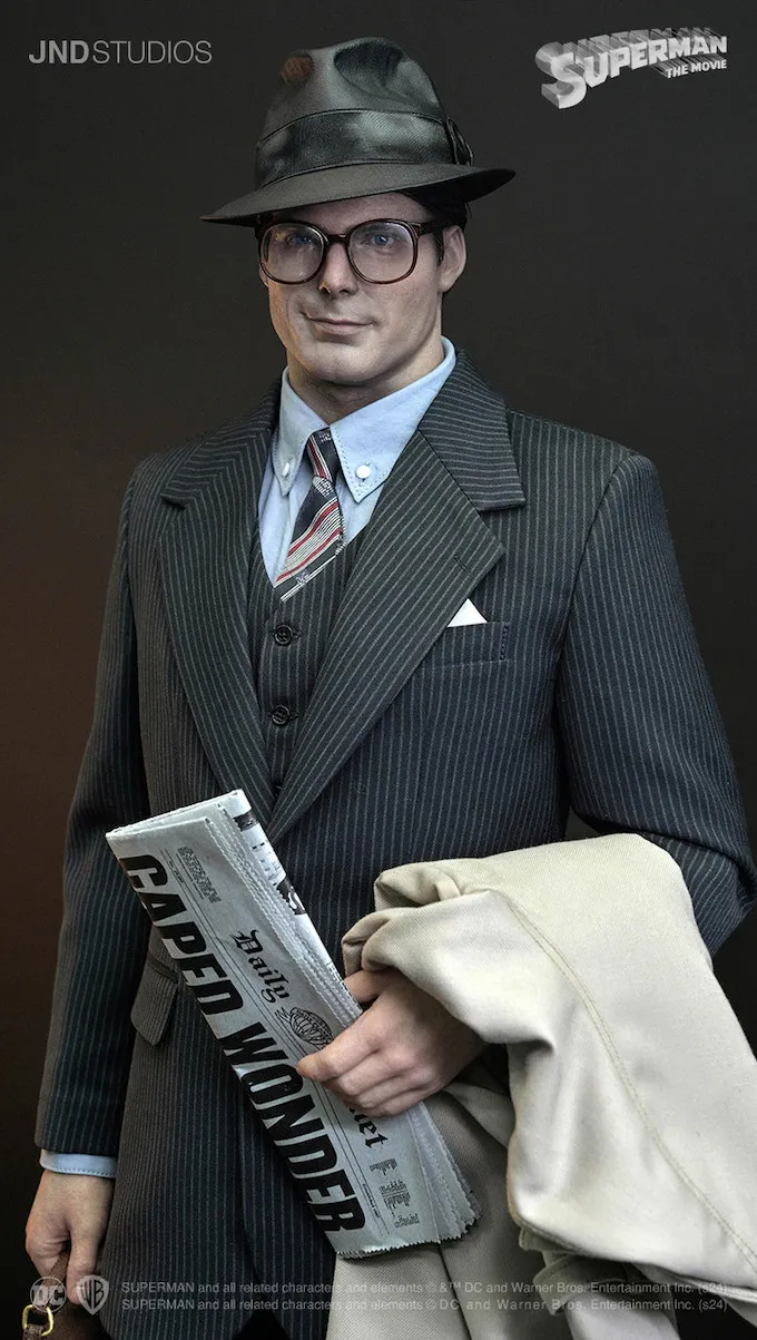 JND Studios Release Hyperreal 1:3 Scale Superman & Clark Kent Movie Statues - The Aspiring ...