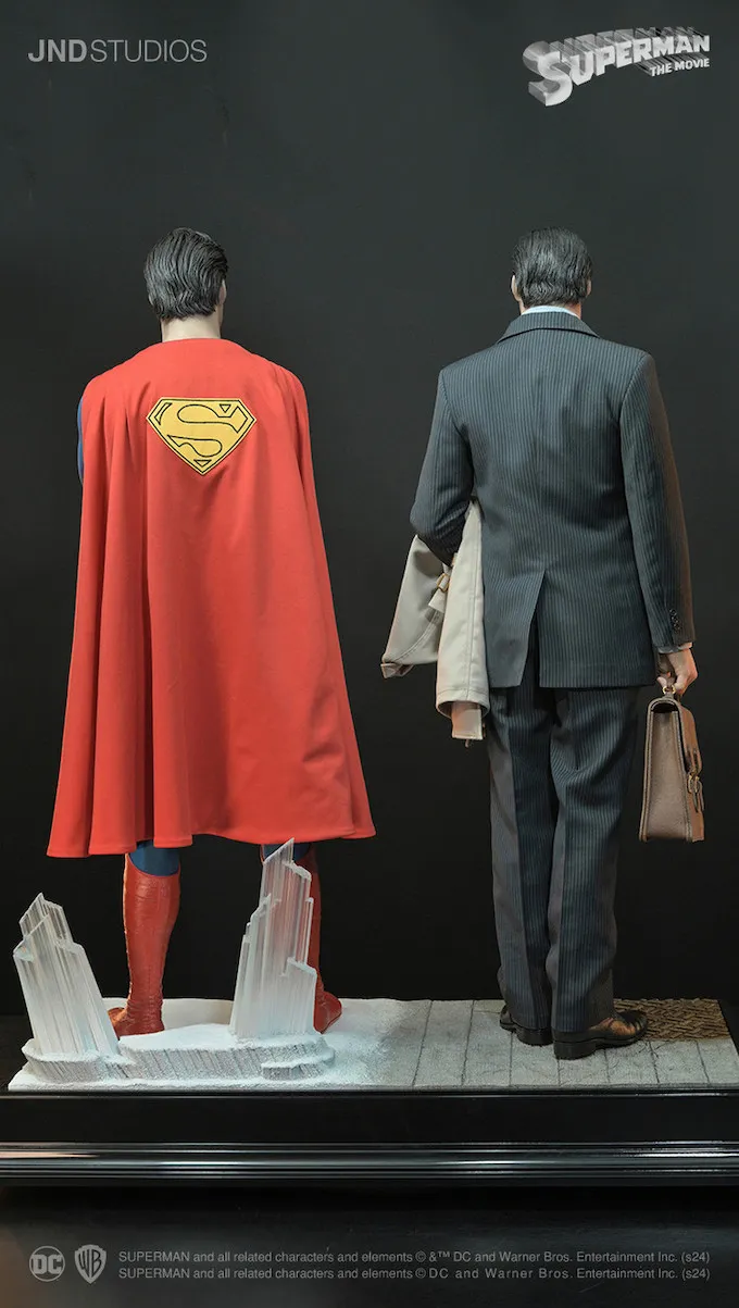 JND Studios Release Hyperreal 1:3 Scale Superman & Clark Kent Movie Statues - The Aspiring ...