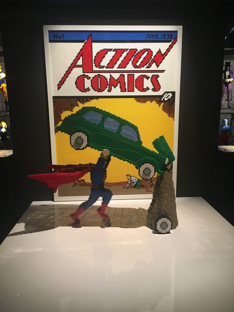 Review: Art of The Brick DC Comics, London - The Aspiring Kryptonian ...