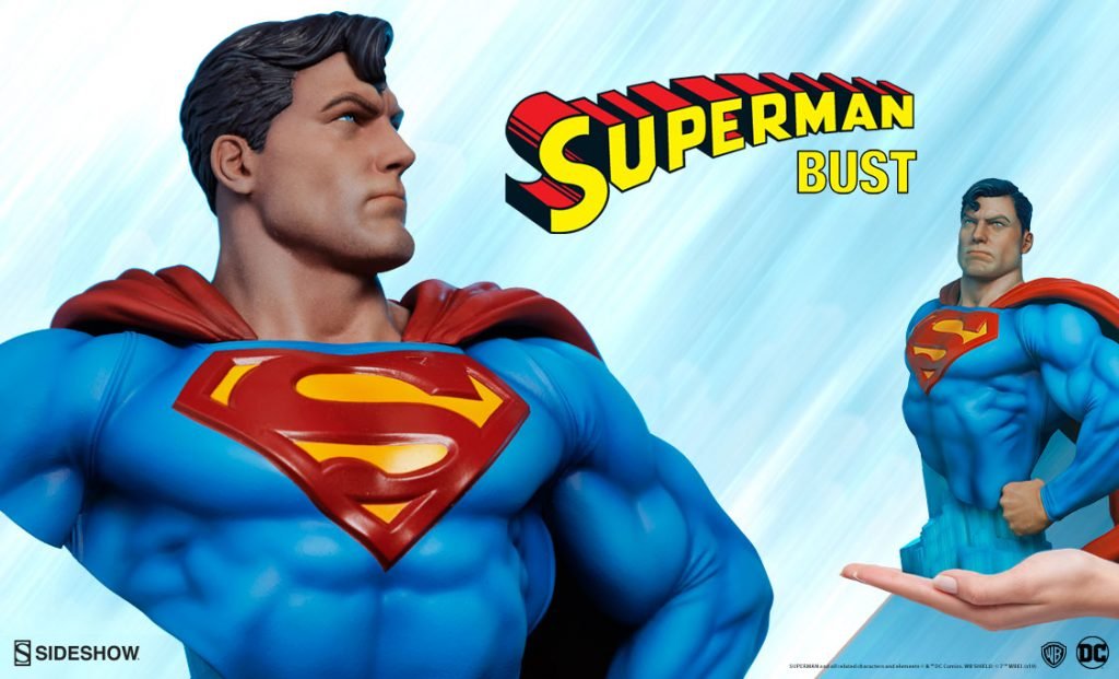 Sideshow Collectibles Release Superman Bust - The Aspiring Kryptonian ...