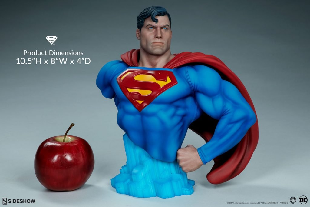 Sideshow Collectibles Release Superman Bust - The Aspiring Kryptonian ...