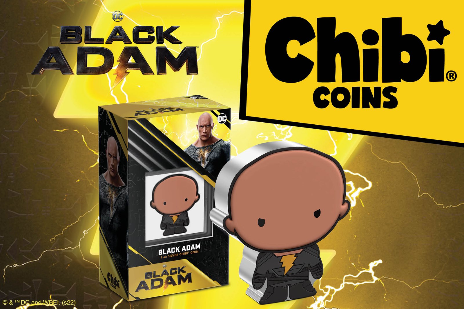 BLACK ADAM™ Smashes onto New Chibi® Coin From NZ Mint! - The Aspiring ...