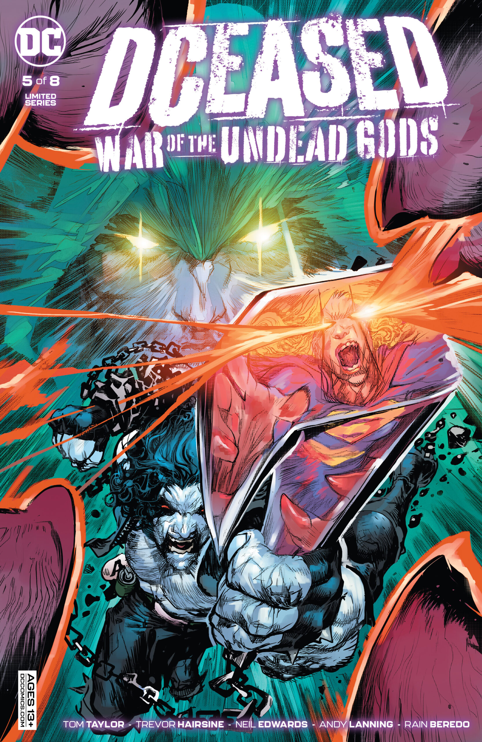 REVIEW: DCeased: War Of The Undead Gods #5 - The Aspiring Kryptonian ...
