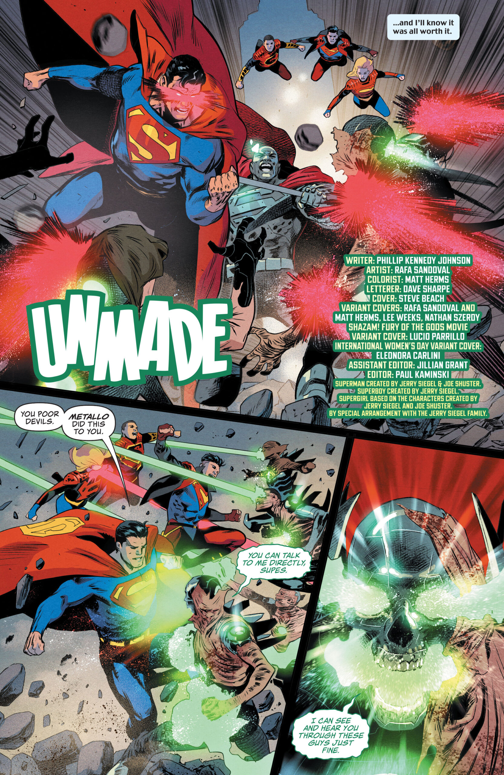 Action Comics #1053 Preview - The Aspiring Kryptonian - Superman Superfan