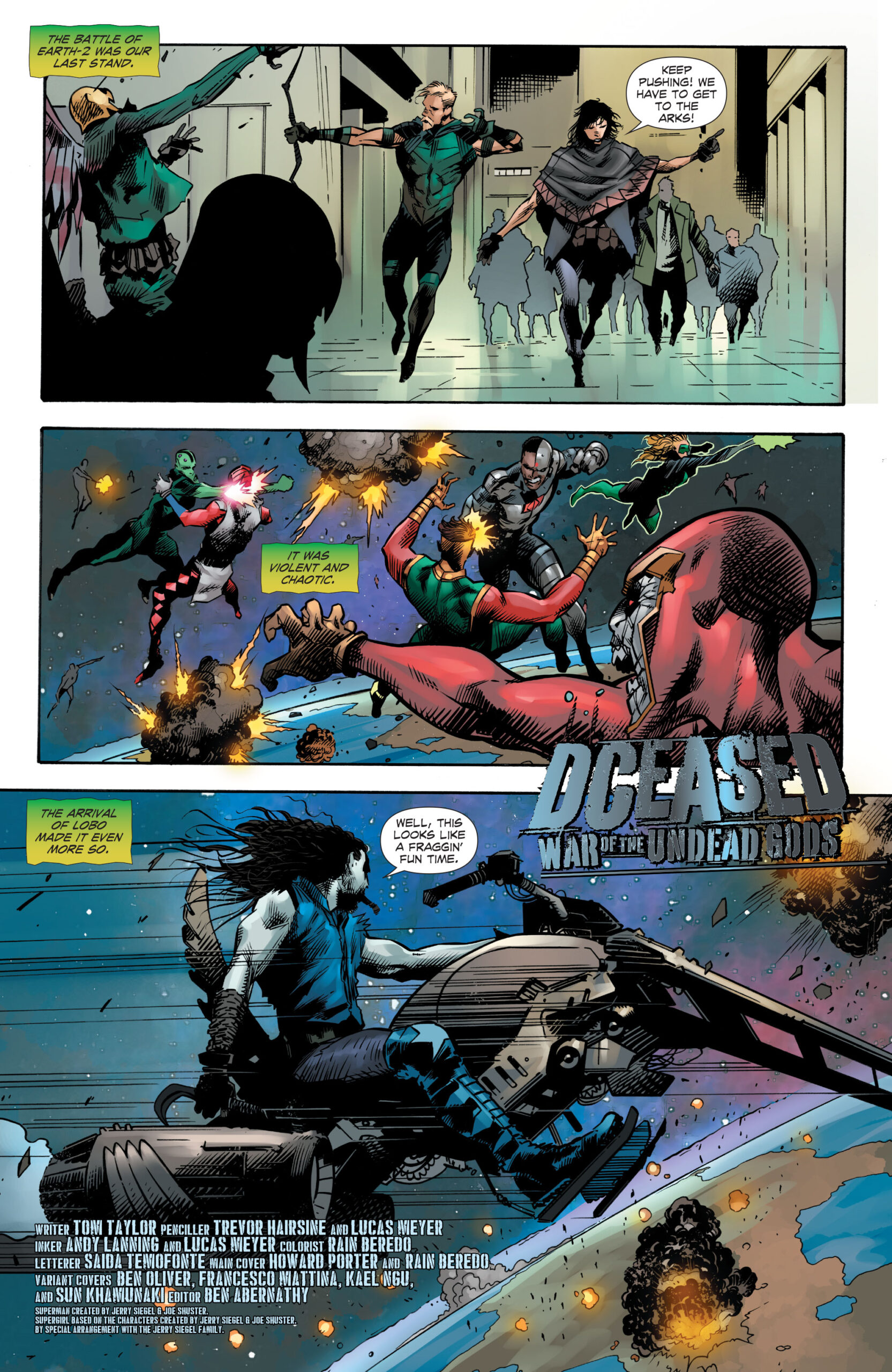 DCEASED: War Of The Undead Gods #7 Preview - The Aspiring Kryptonian ...