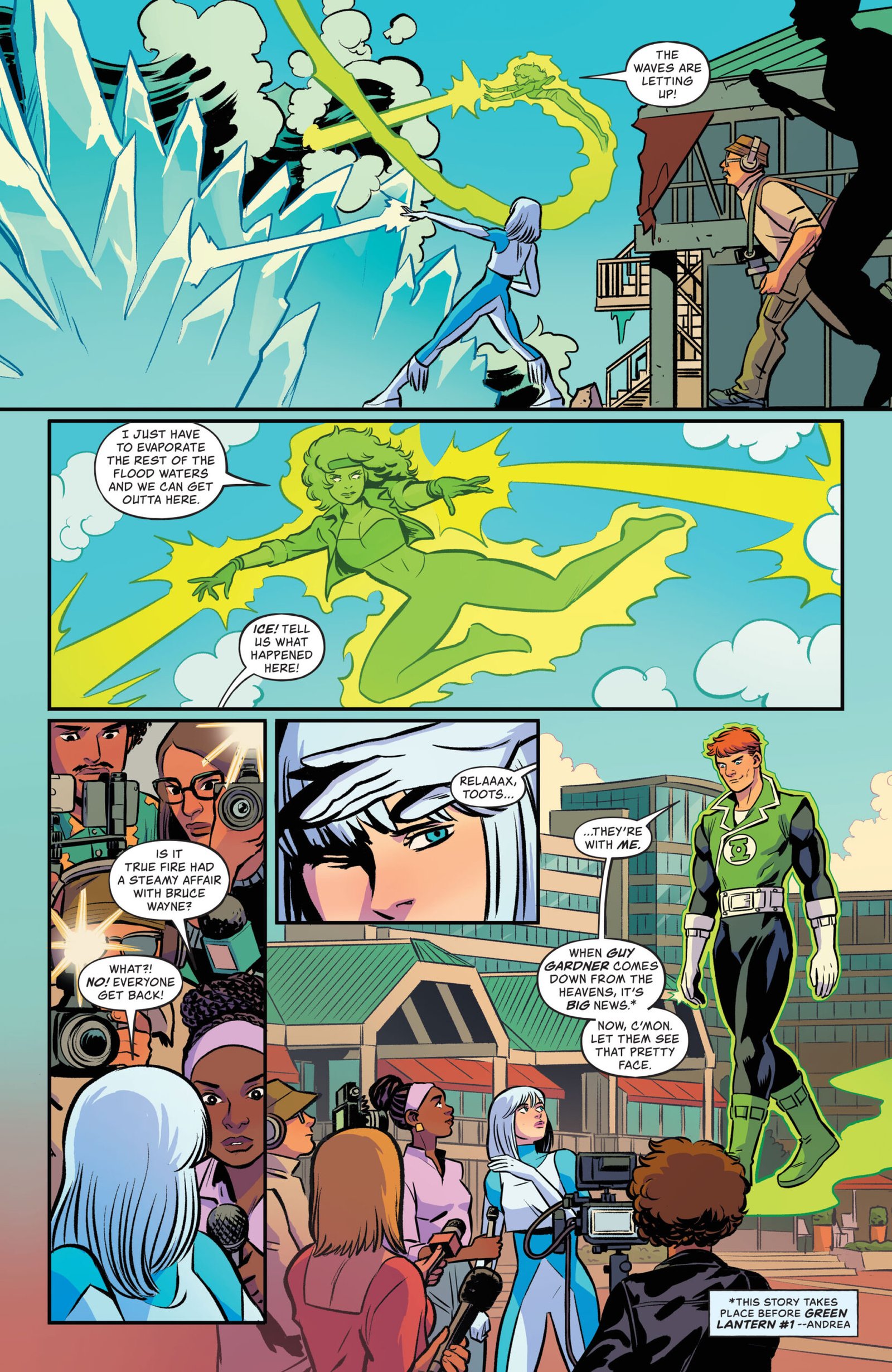 Power Girl Special 1 Preview The Aspiring Kryptonian Superman Superfan