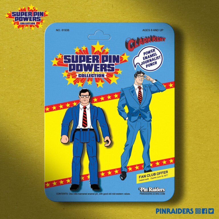 Pin Raiders Announce Pre Orders For Super Powers Clark Kent And Lois ...
