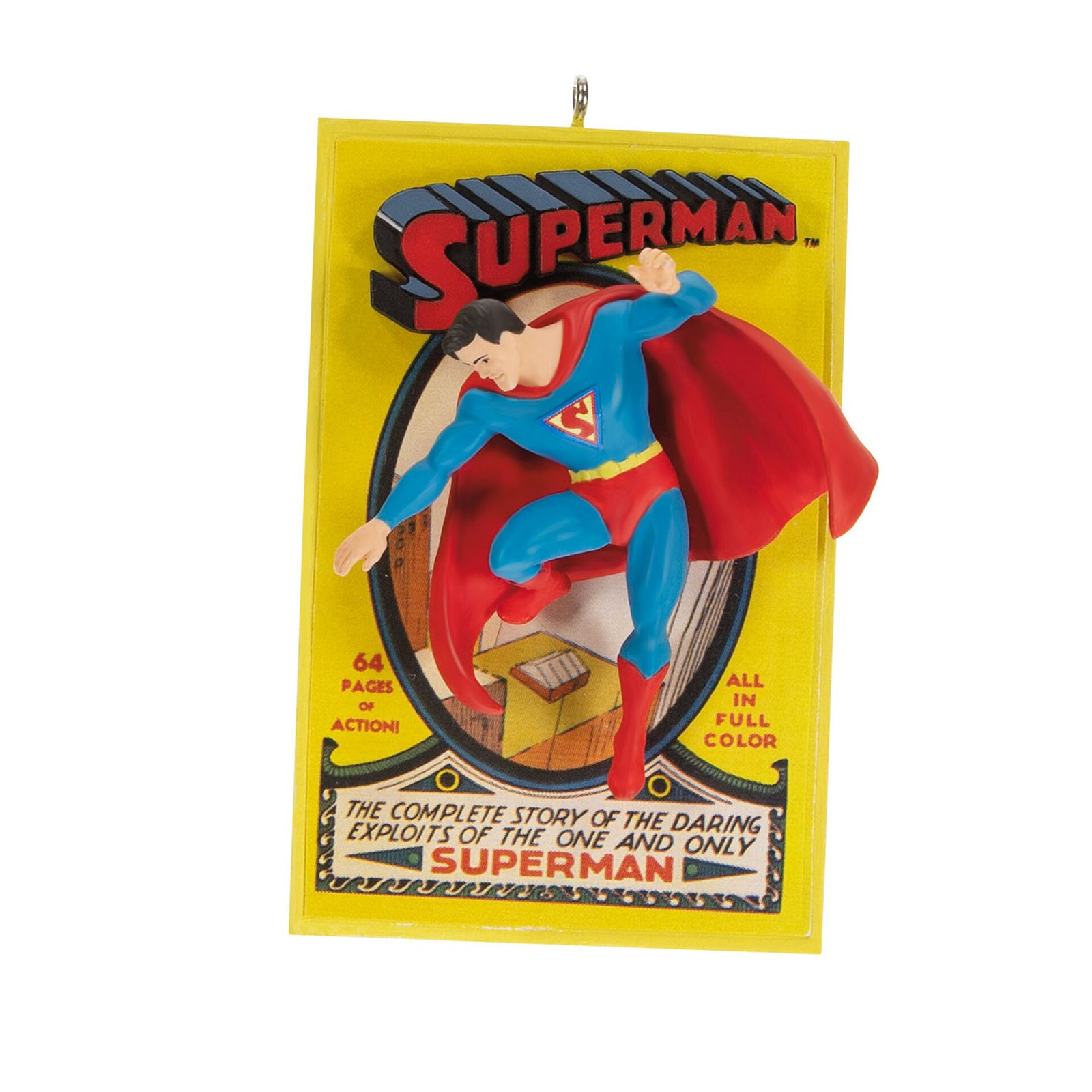 Hallmark Release 85th Anniversary Superman Ornament - The Aspiring ...