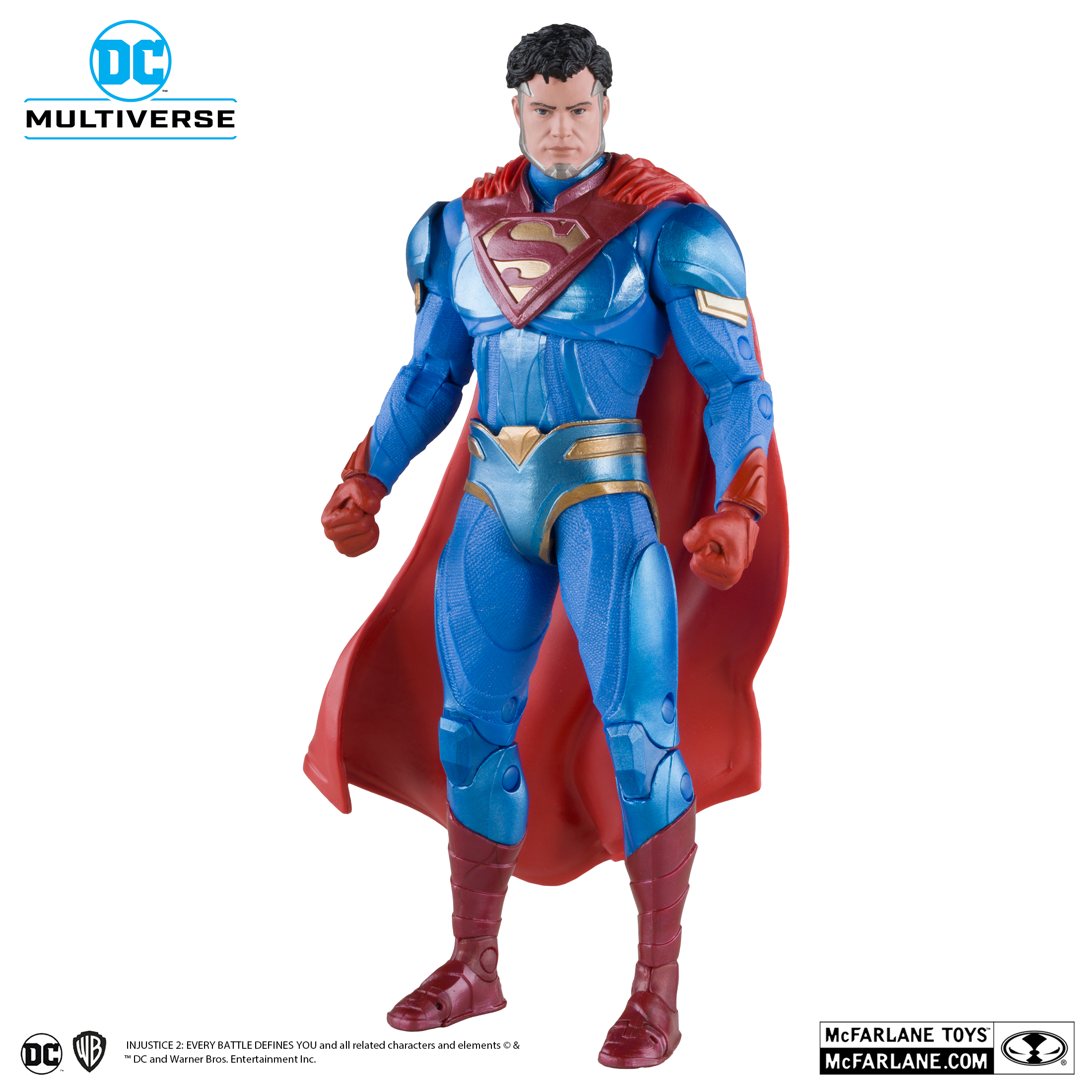 McFarlane Toys Announce Injustice 2 Superman & Brainiac Action Figures ...