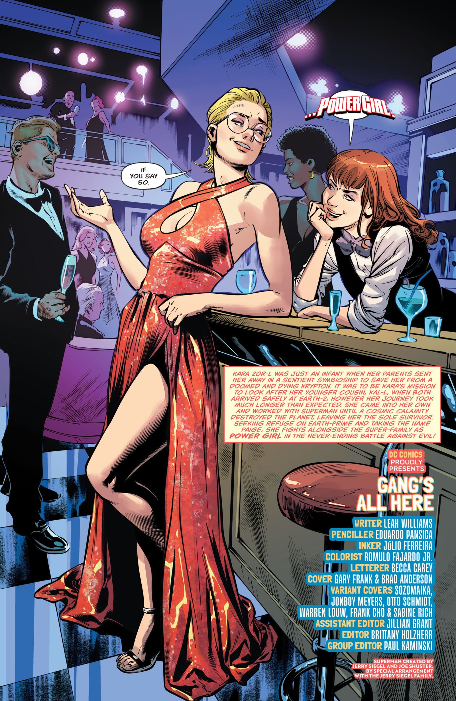 Power Girl 1 Preview The Aspiring Kryptonian Superman Superfan
