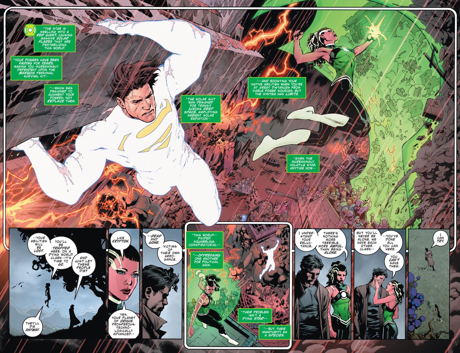 Superman: Lost #6 Preview - The Aspiring Kryptonian - Superman Superfan