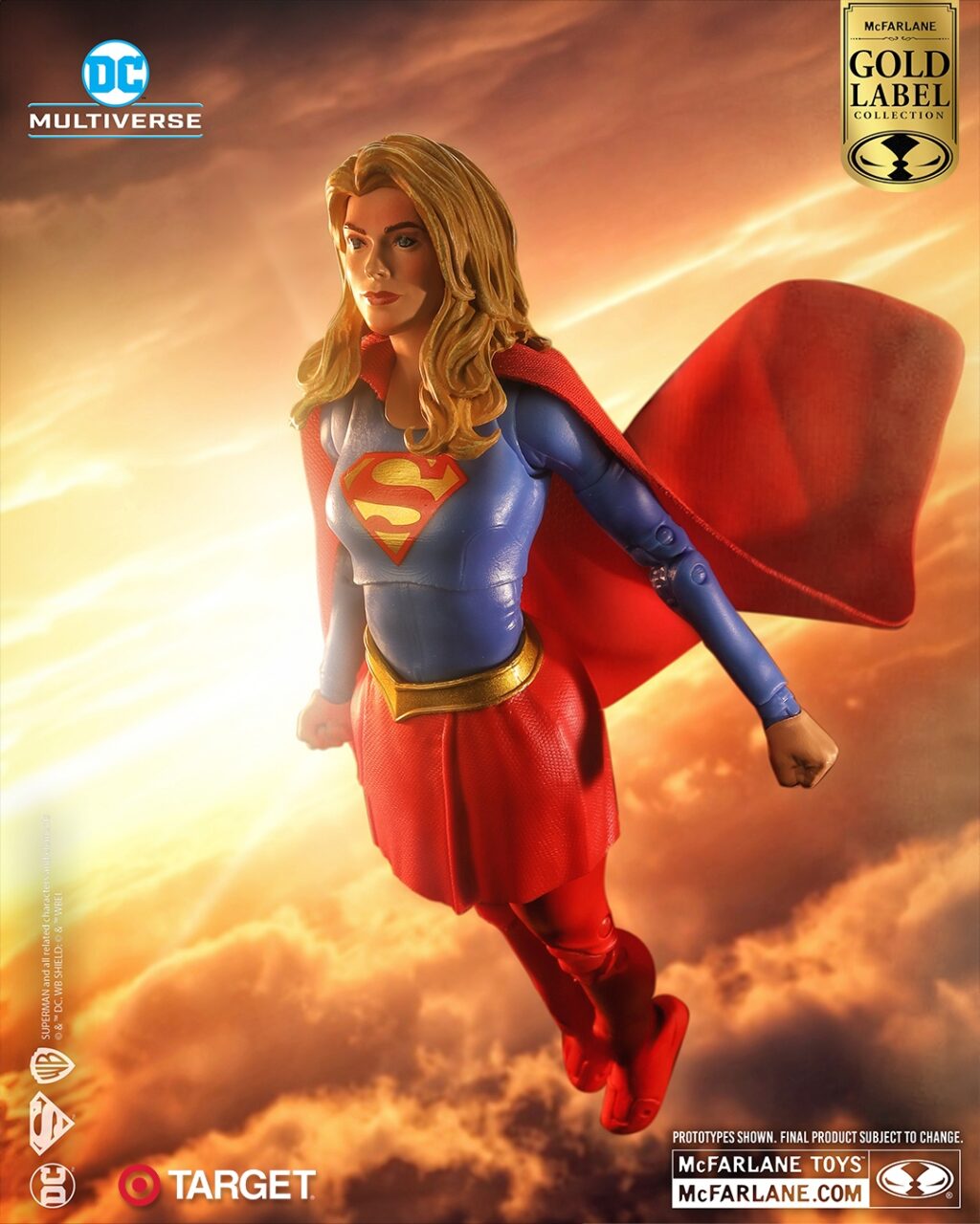 McFarlane Toys Release Supergirl Rebirth Action Figure - The Aspiring Kryptonian - Superman Superfan