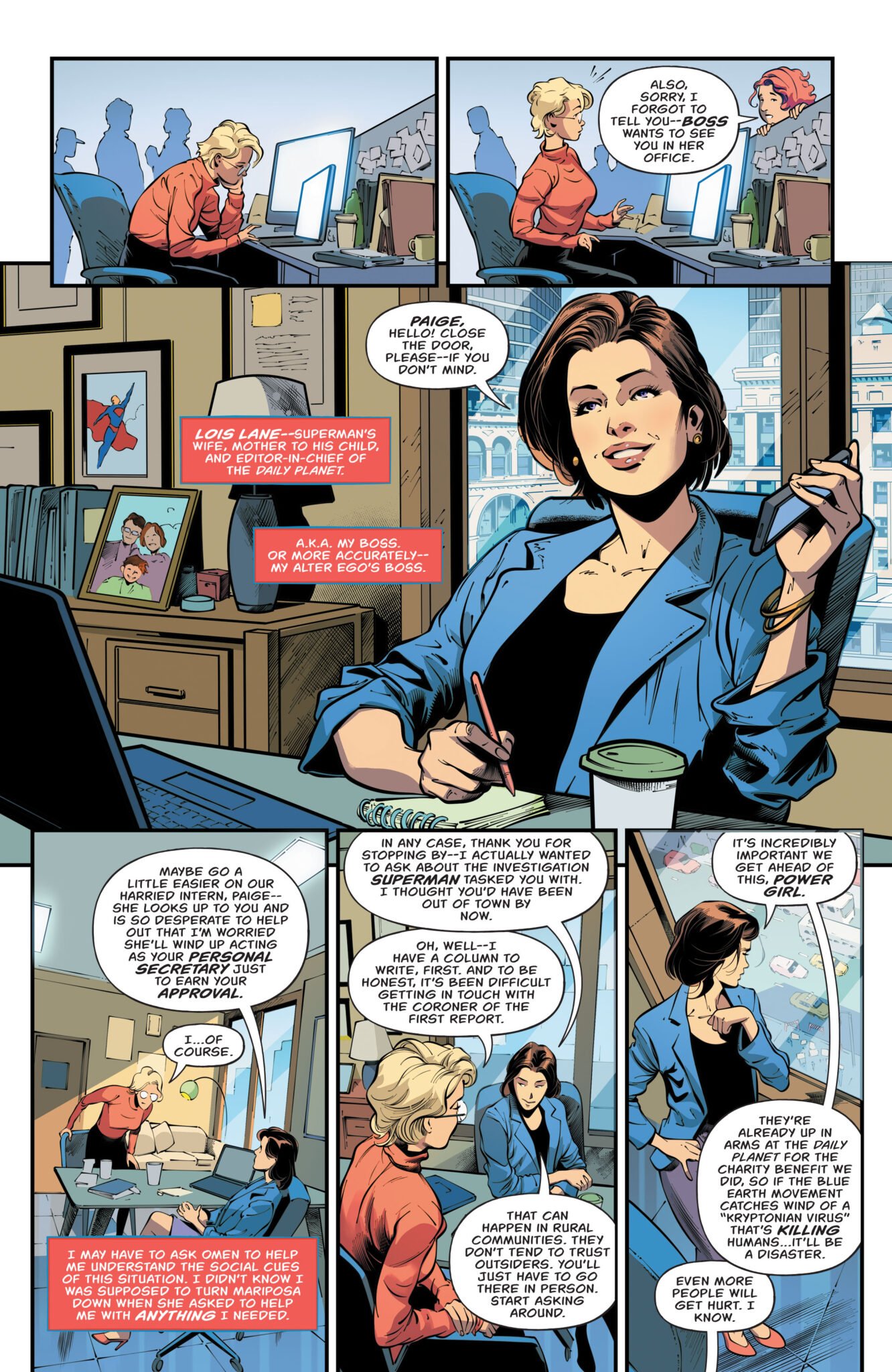 Power Girl 2 Preview The Aspiring Kryptonian Superman Superfan