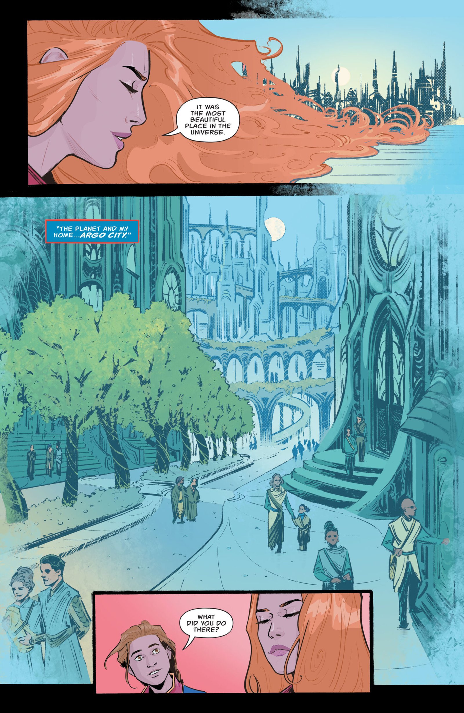 Supergirl Special 1 Preview The Aspiring Kryptonian Superman Superfan