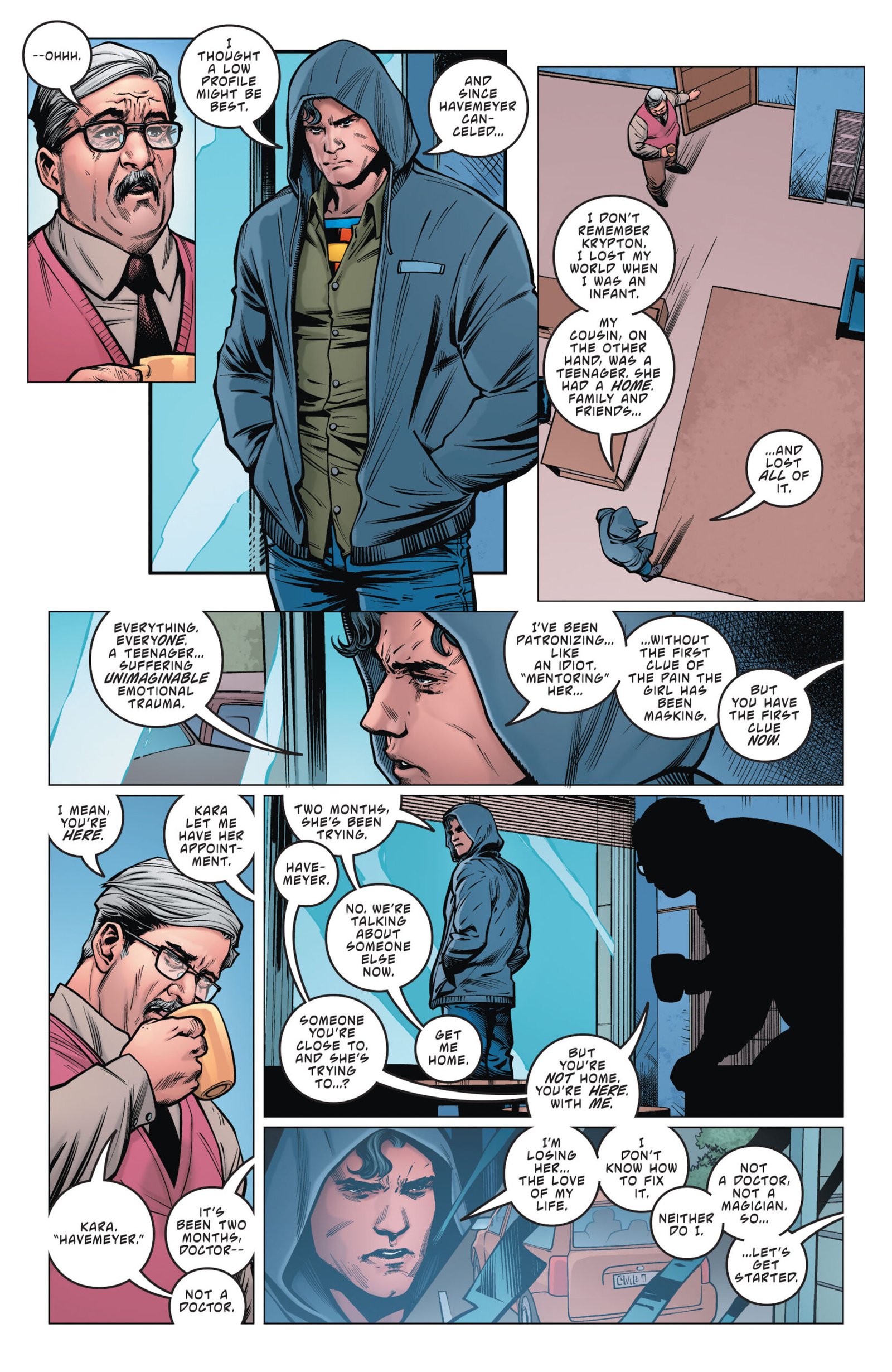 Superman: Lost #7 Preview - The Aspiring Kryptonian - Superman Superfan