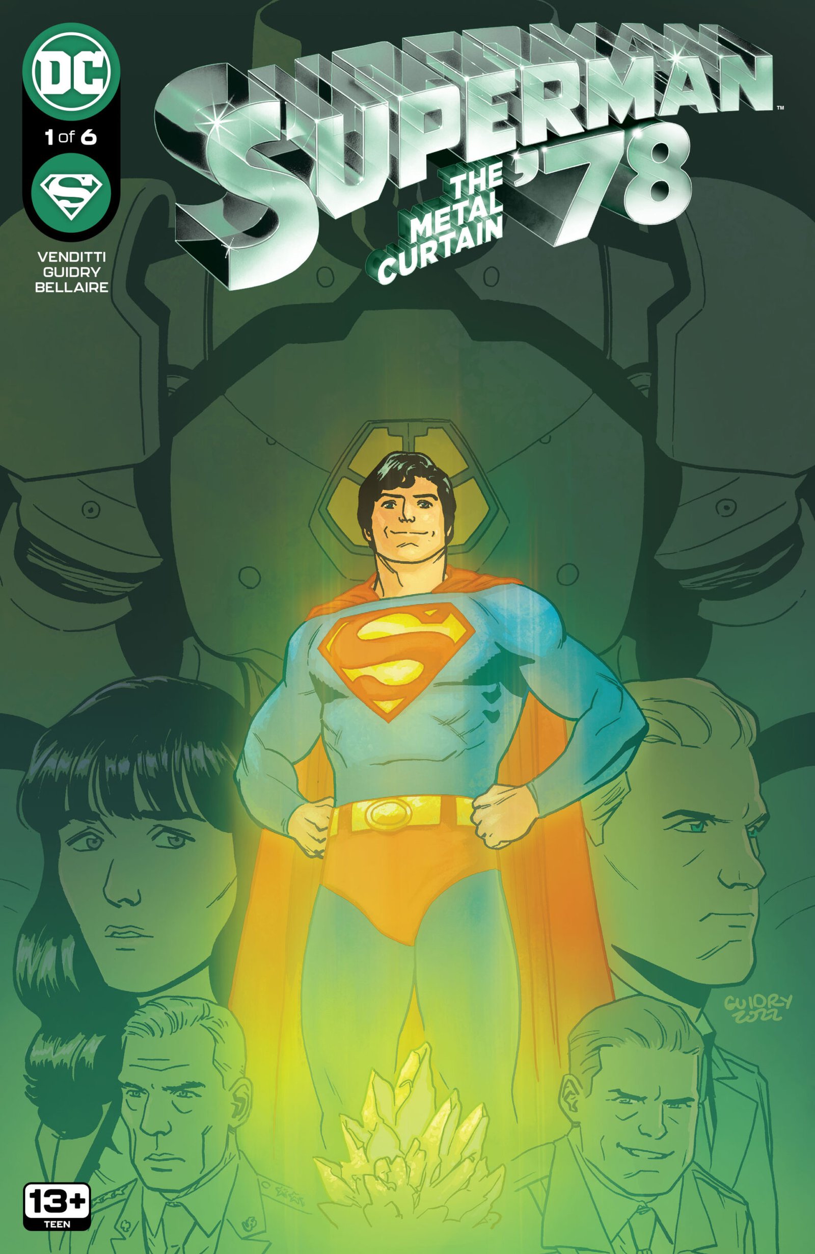 Superman '78: The Metal Curtain #1 Preview - The Aspiring Kryptonian ...