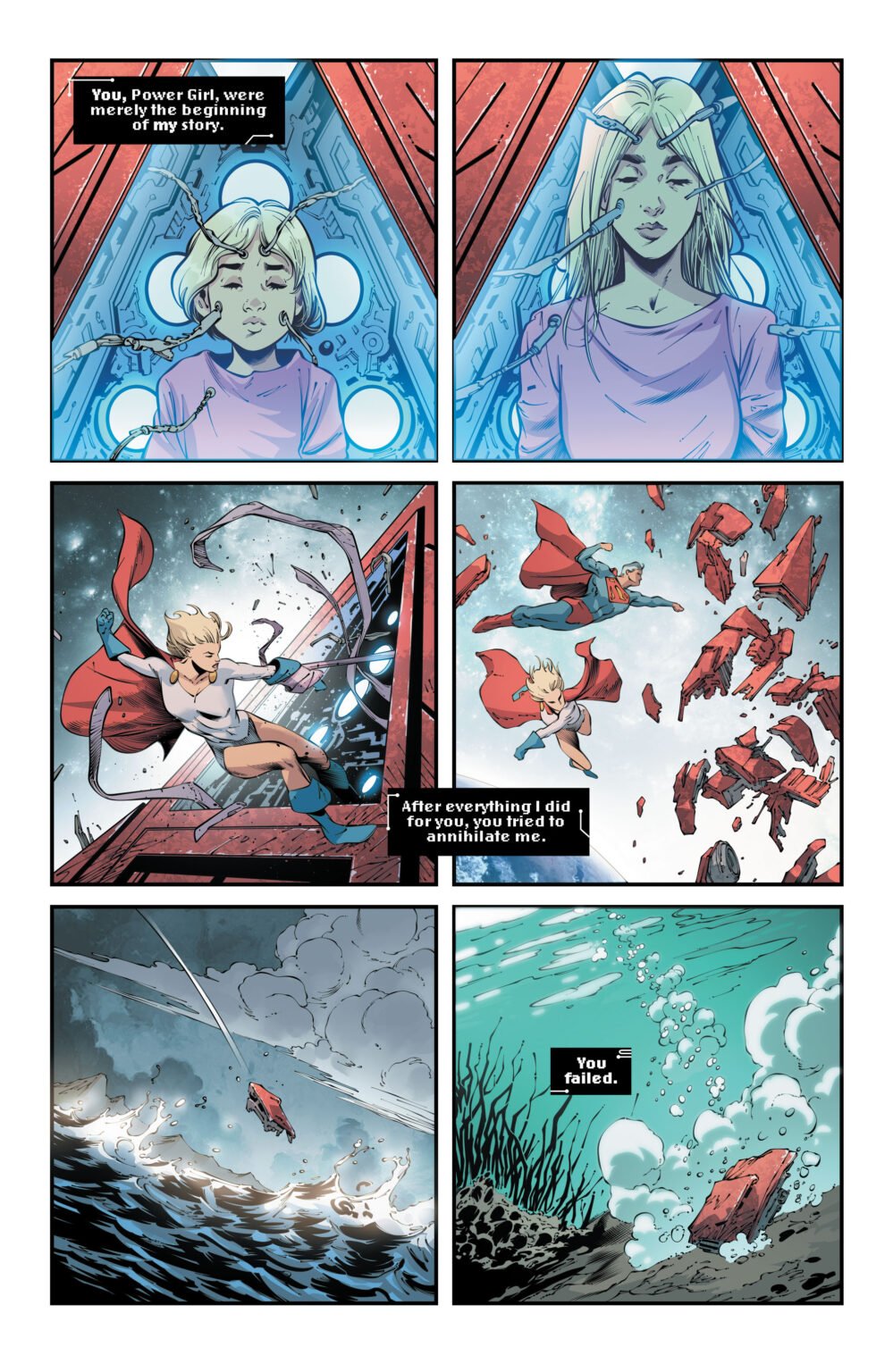 Power Girl #4 Preview - The Aspiring Kryptonian - Superman Superfan