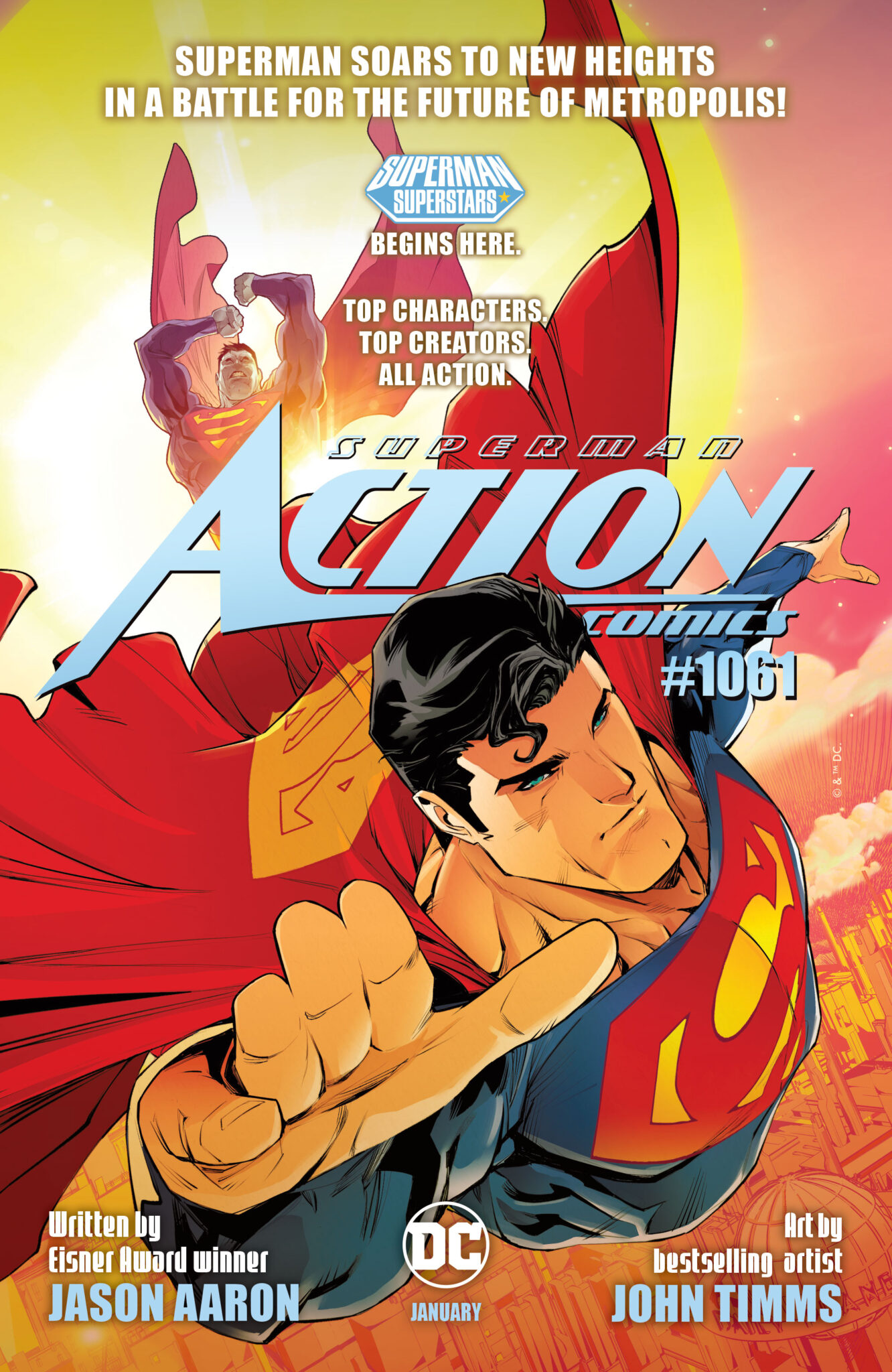 Action Comics #1061 Preview - The Aspiring Kryptonian - Superman Superfan
