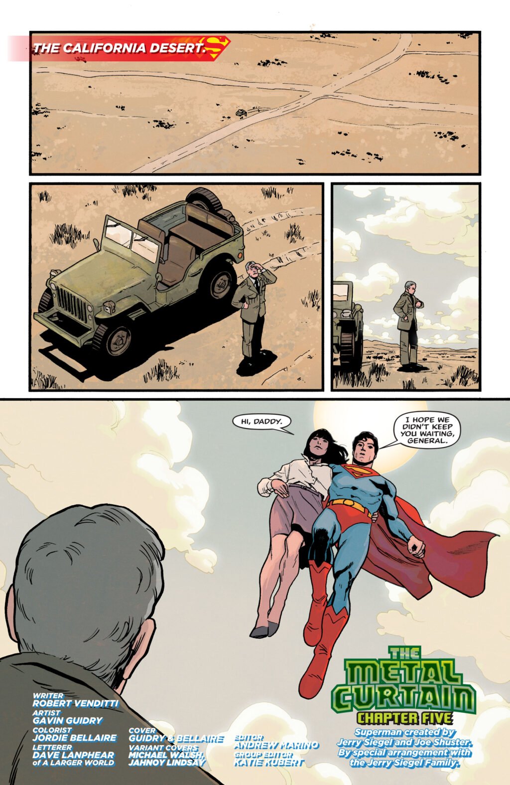 Superman '78: The Metal Curtain #5 Preview - The Aspiring Kryptonian ...
