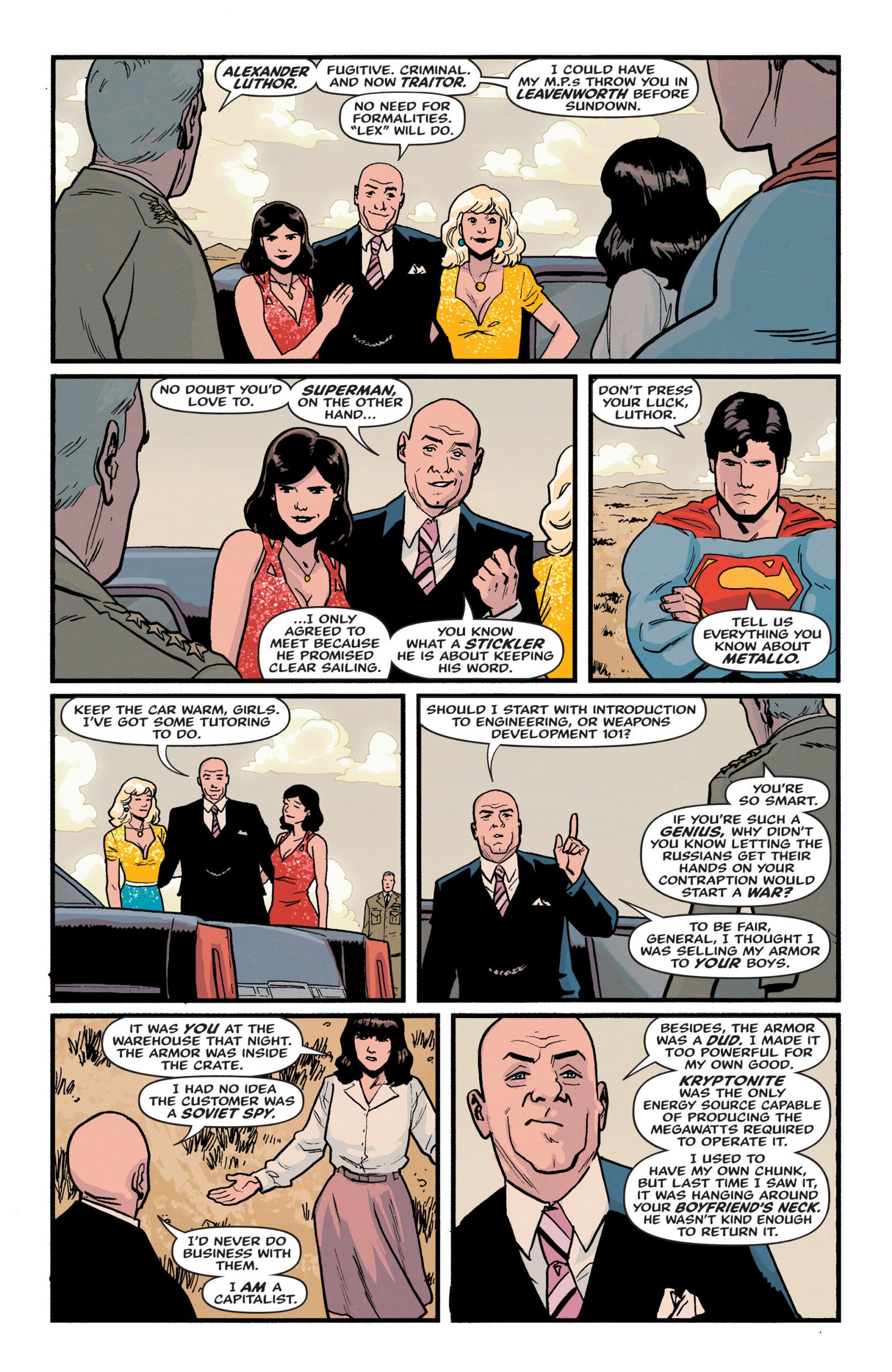 Superman '78: The Metal Curtain #5 Preview - The Aspiring Kryptonian ...
