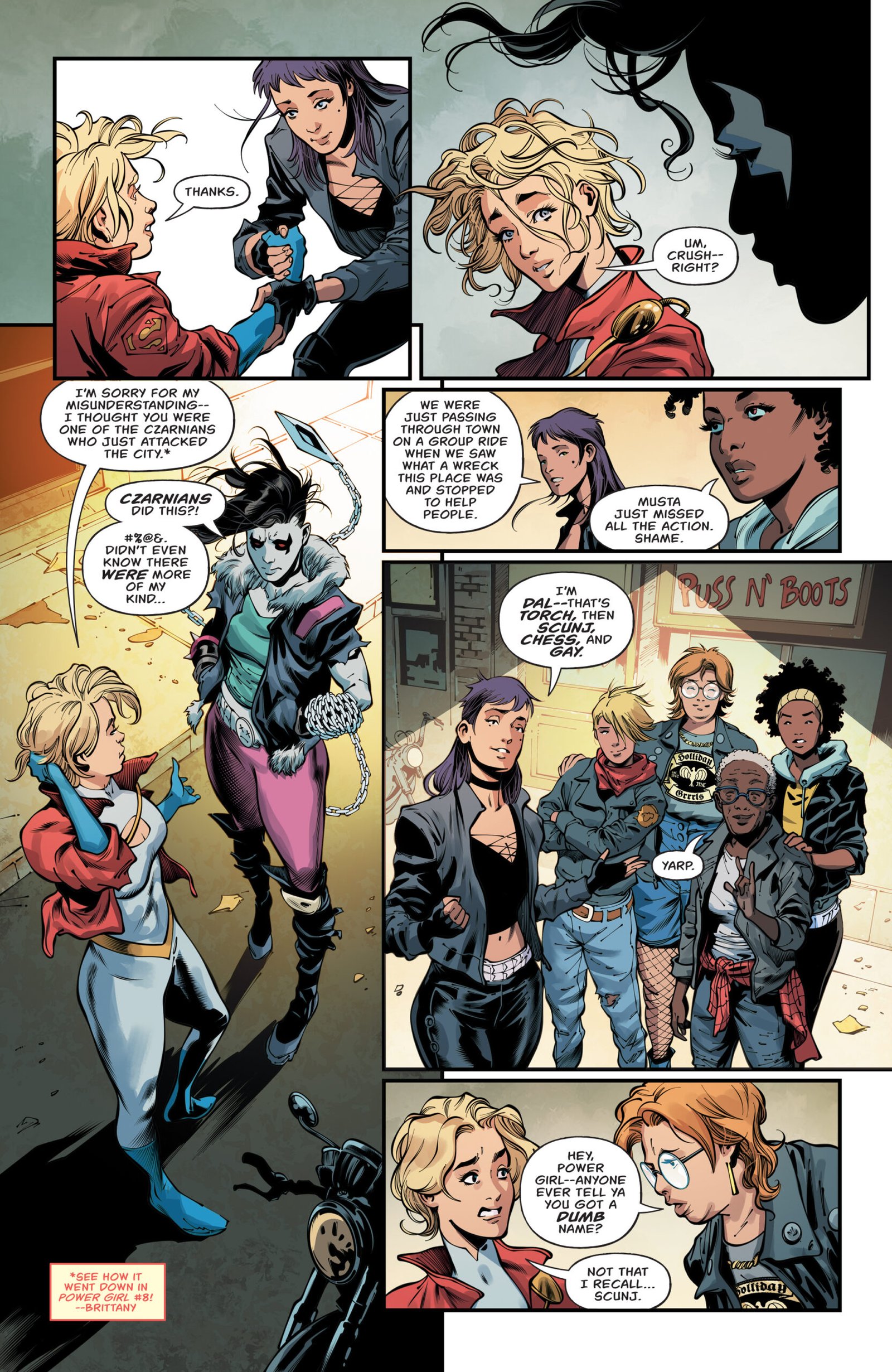 Power Girl #9 Preview - The Aspiring Kryptonian - Superman Superfan