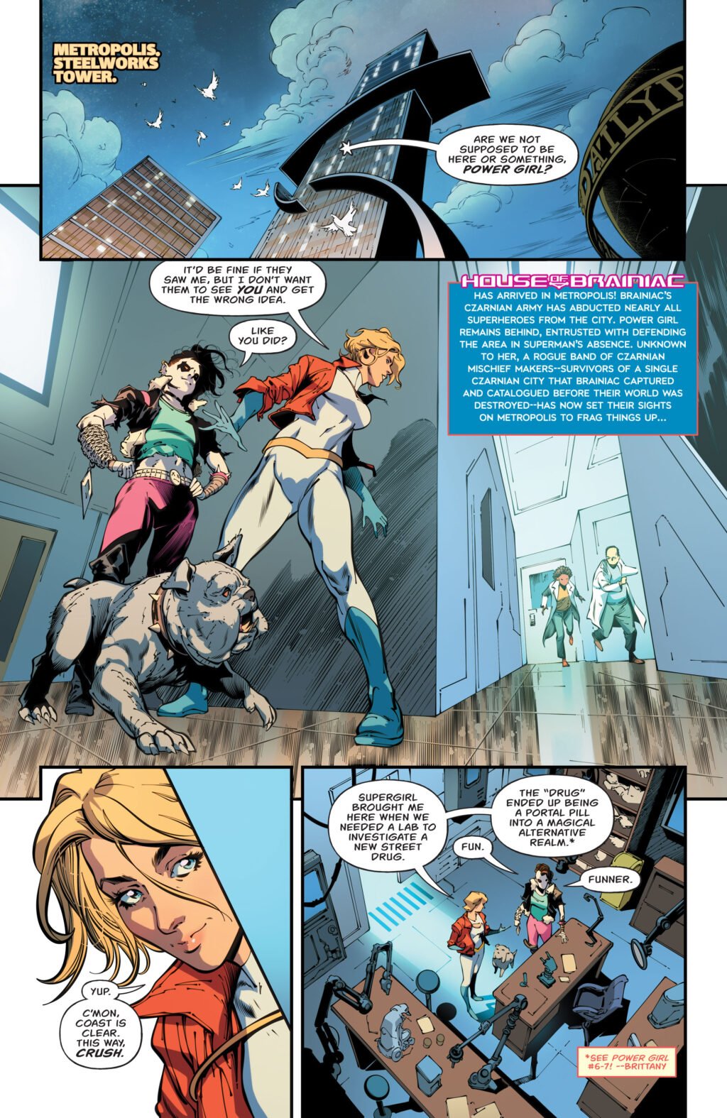 Power Girl 10 Preview The Aspiring Kryptonian Superman Superfan