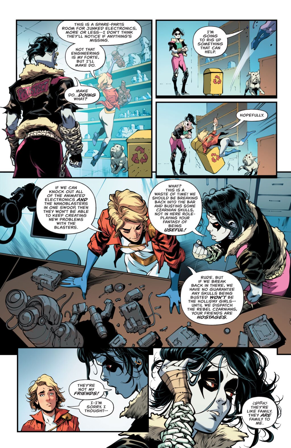 Power Girl 10 Preview The Aspiring Kryptonian Superman Superfan