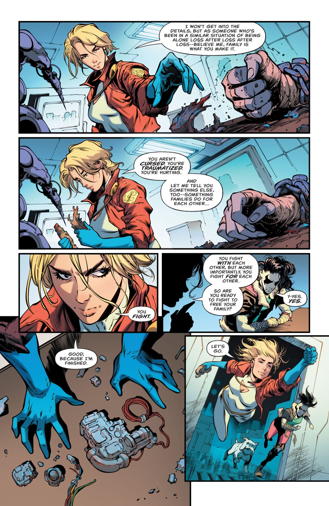 Power Girl #10 Preview - The Aspiring Kryptonian - Superman Superfan