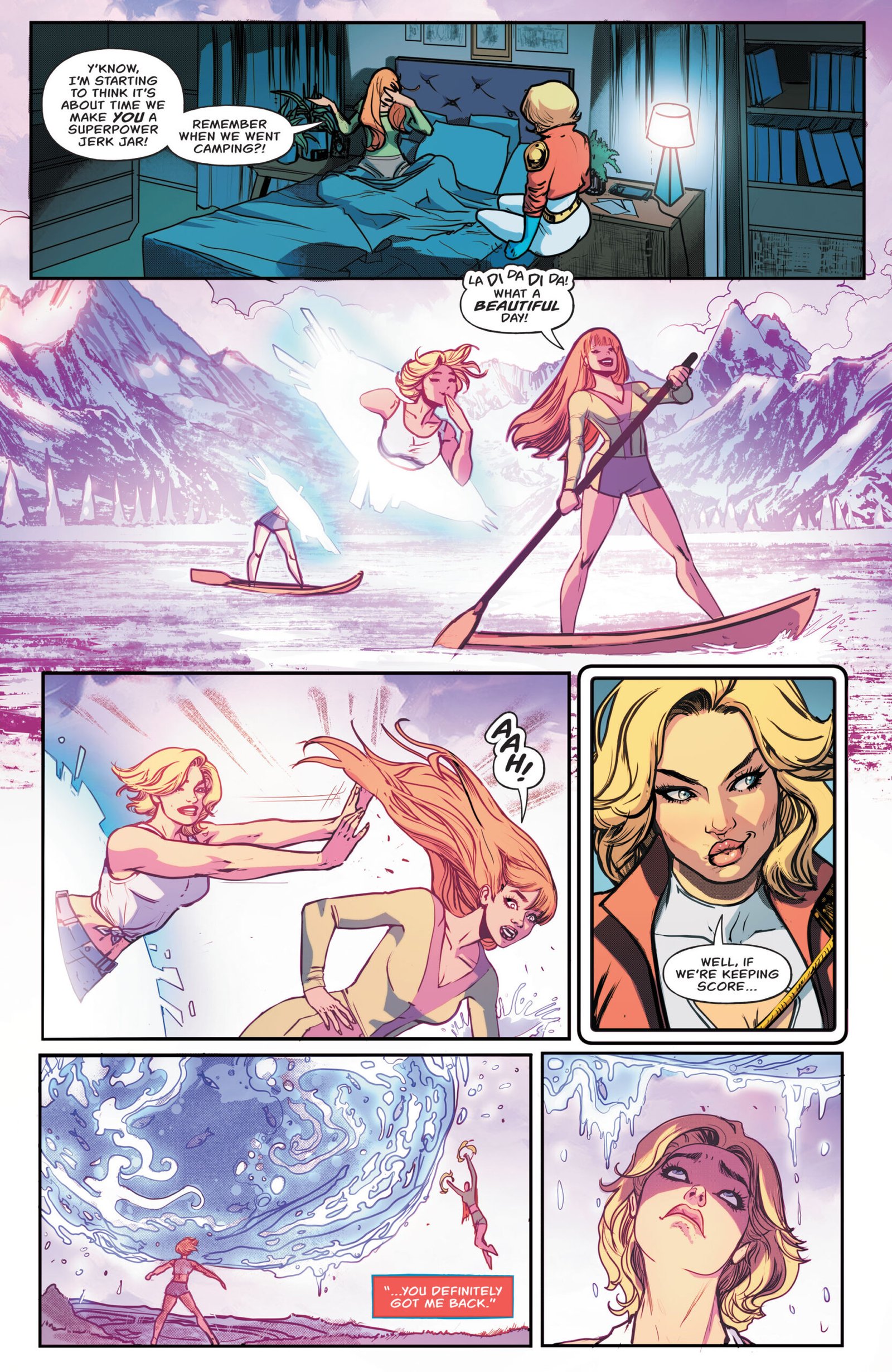 Power Girl 11 Preview The Aspiring Kryptonian Superman Superfan