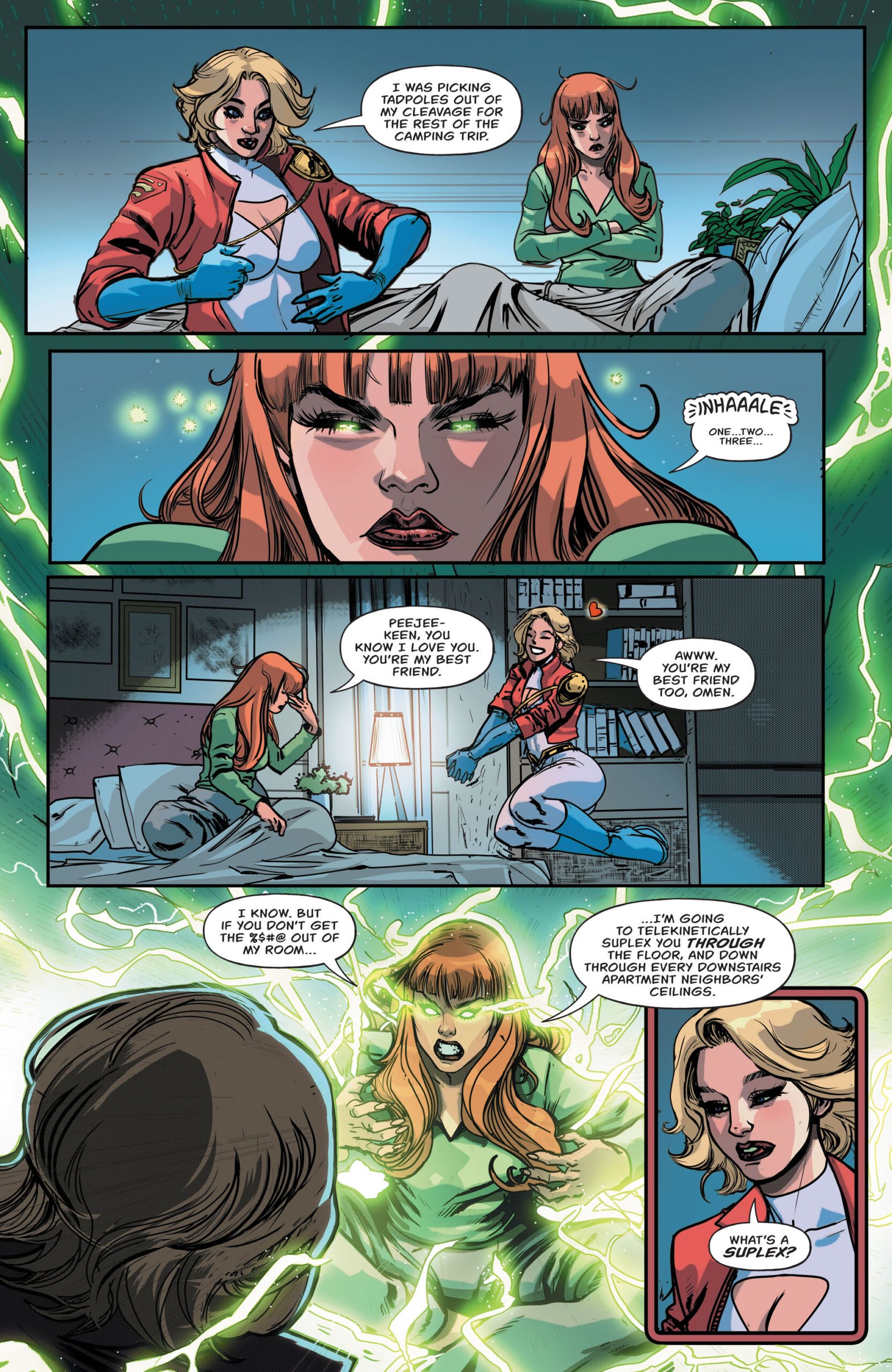 Power Girl 11 Preview The Aspiring Kryptonian Superman Superfan