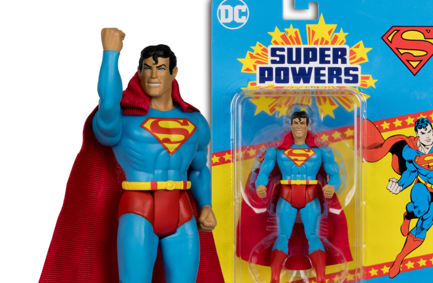 McFarlane Toys Announce Super Powers Superman & Bizarro Action Figures ...