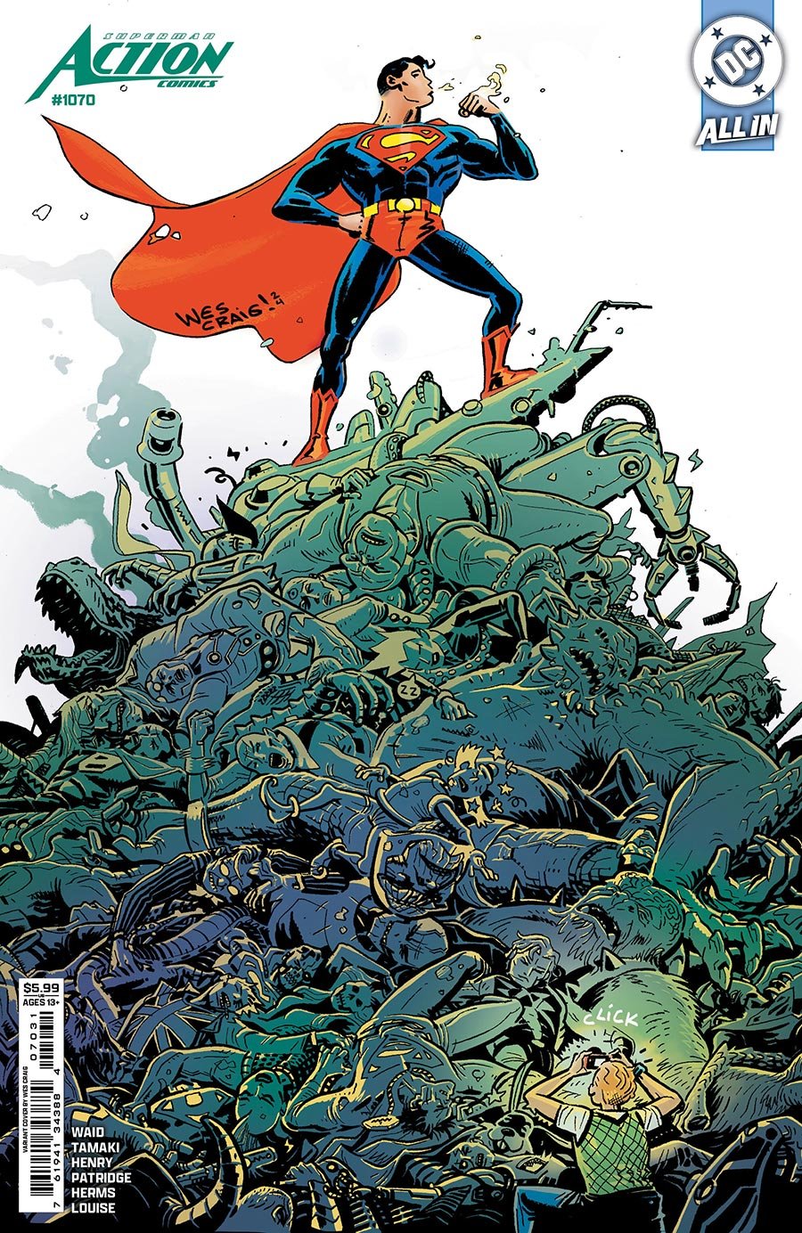 Action Comics #1070 Preview - The Aspiring Kryptonian - Superman Superfan
