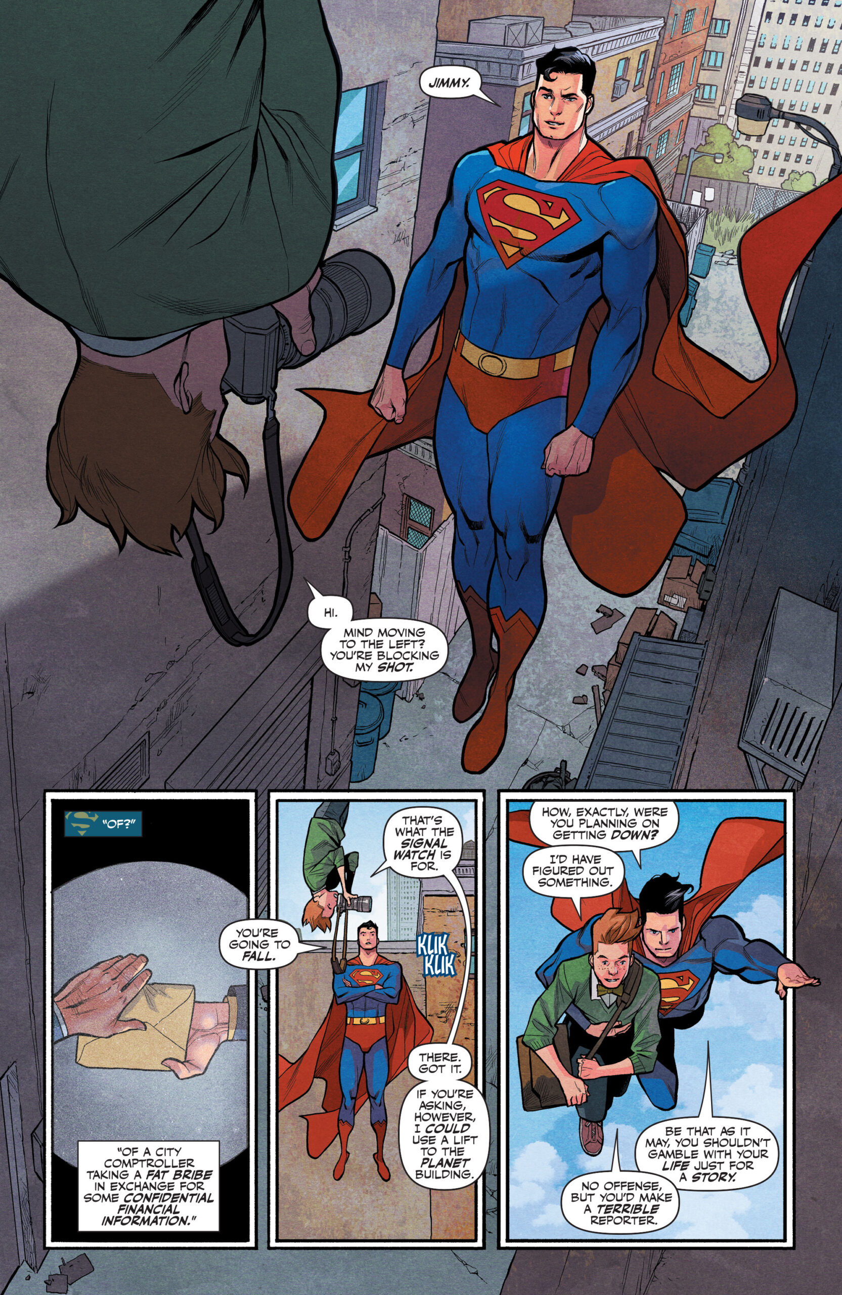 Action Comics #1070 Preview - The Aspiring Kryptonian - Superman Superfan