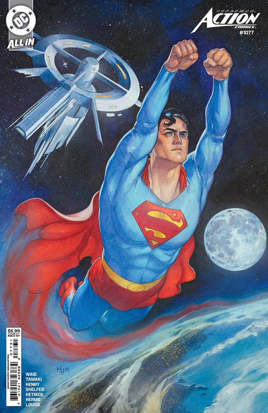 Action Comics #1077 Preview - The Aspiring Kryptonian - Superman Superfan