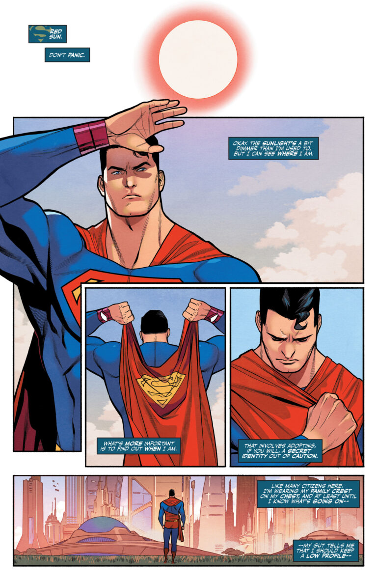 Action Comics #1074 Preview - The Aspiring Kryptonian - Superman Superfan