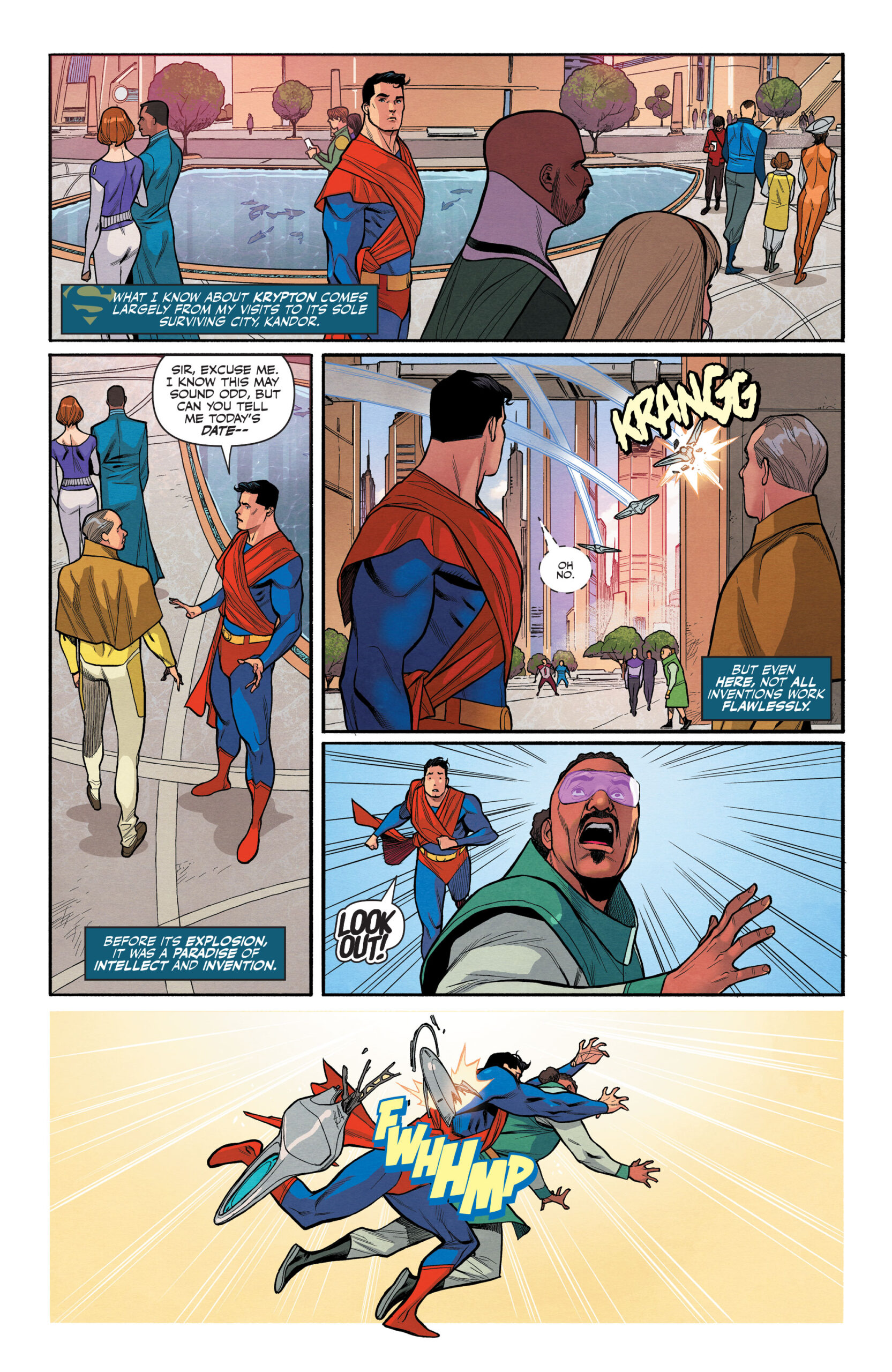 Action Comics #1074 Preview - The Aspiring Kryptonian - Superman Superfan