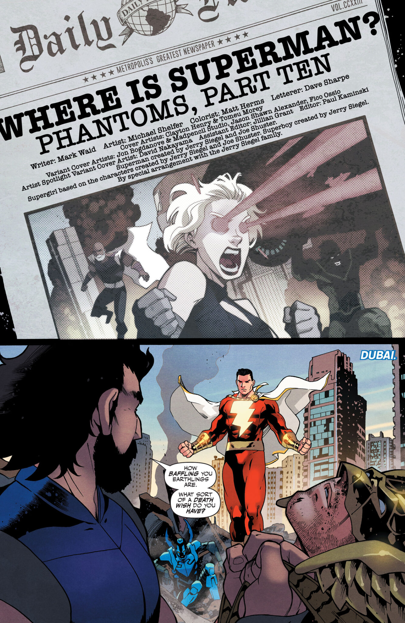 Action Comics #1079 Preview - The Aspiring Kryptonian - Superman Superfan