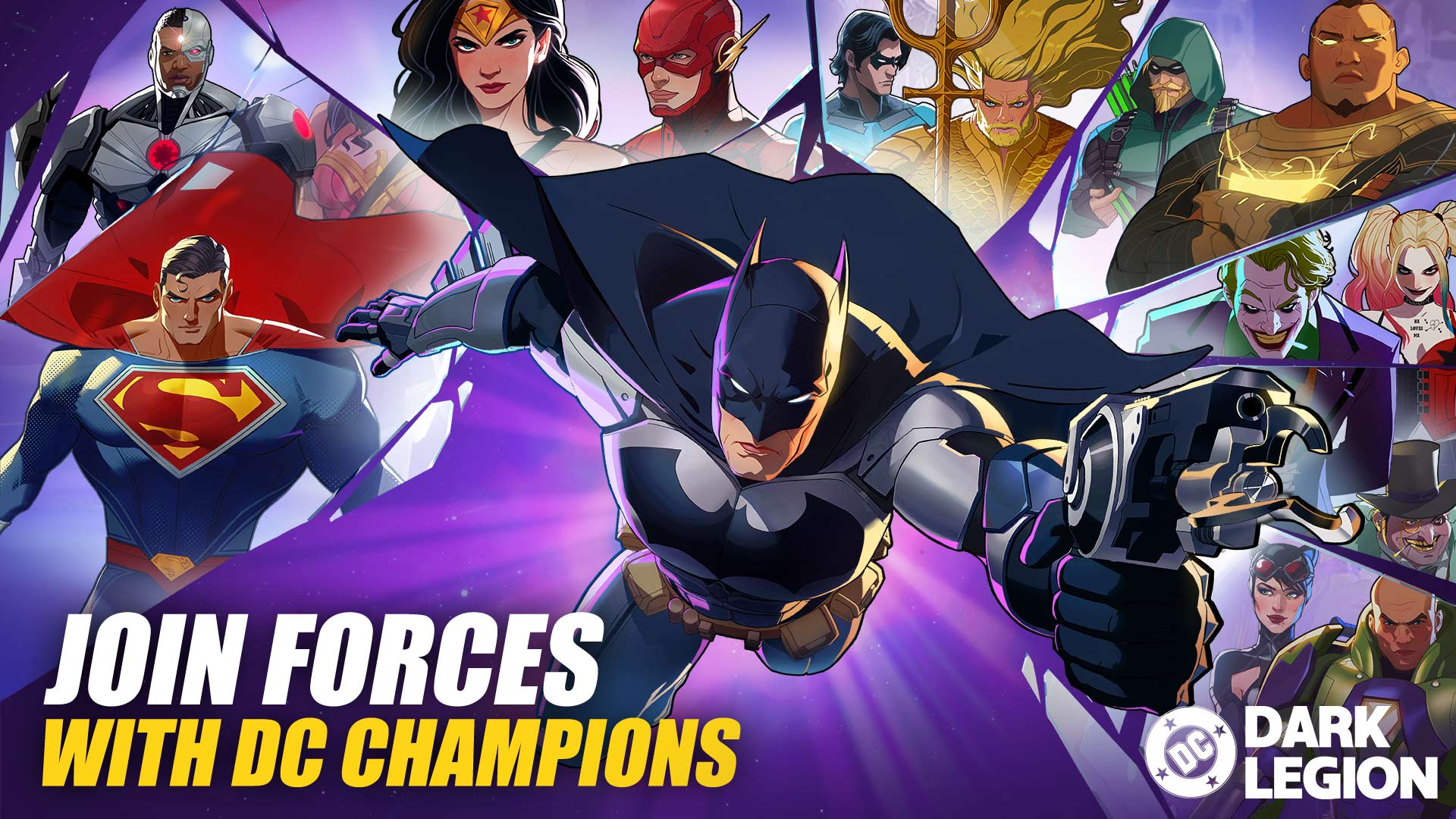 DC's Strategy Game 'DC: Dark Legion' Announces Launch Date & Opens Pre ...