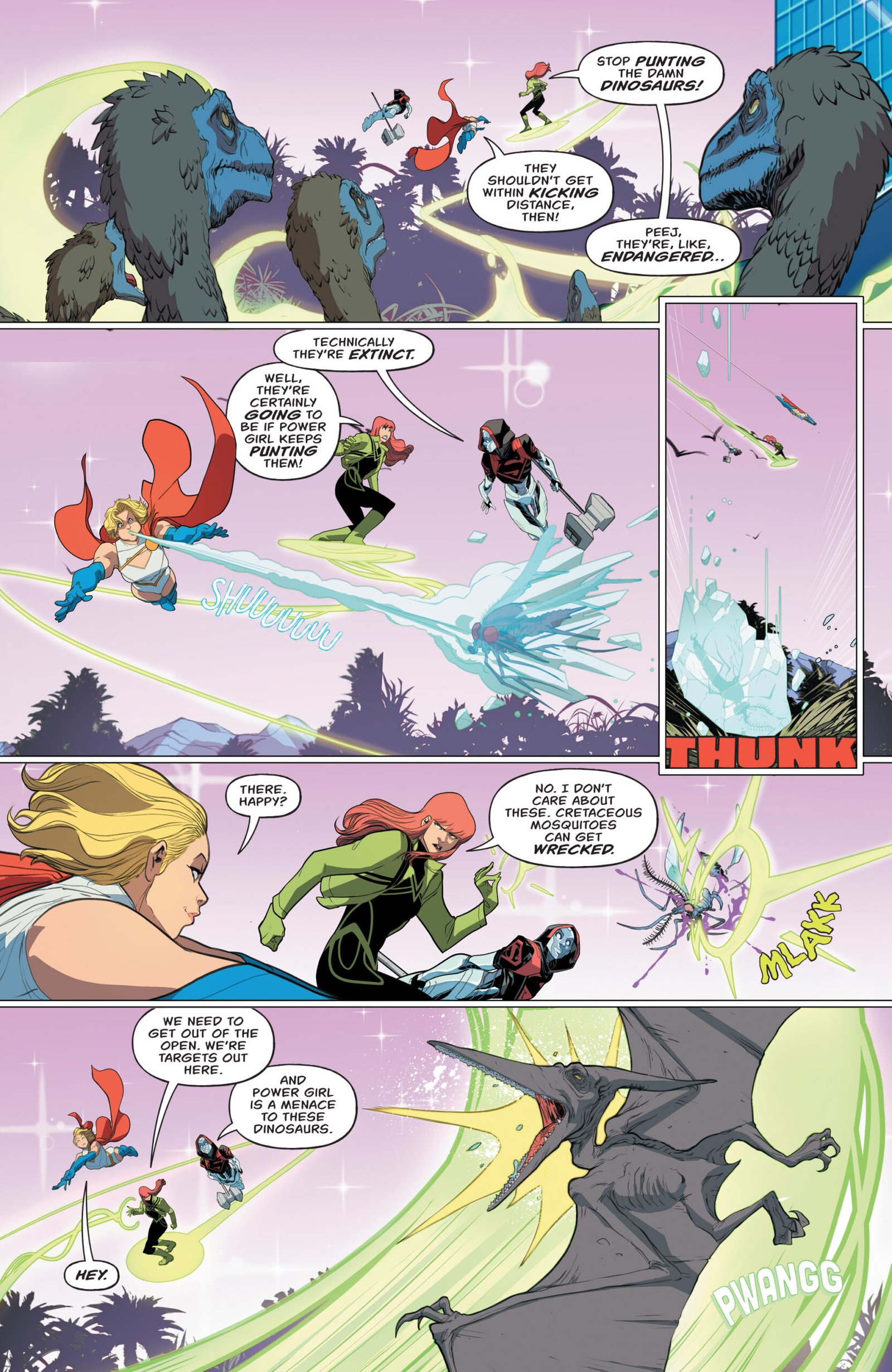 Power Girl #18 Preview - The Aspiring Kryptonian - Superman Superfan
