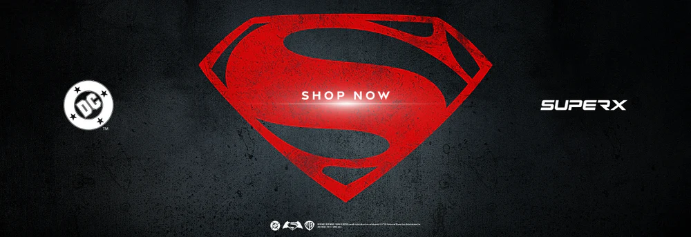 SUPERMAN x SuperX: Limited Edition Gym Collection - The Aspiring Kryptonian - Superman Superfan