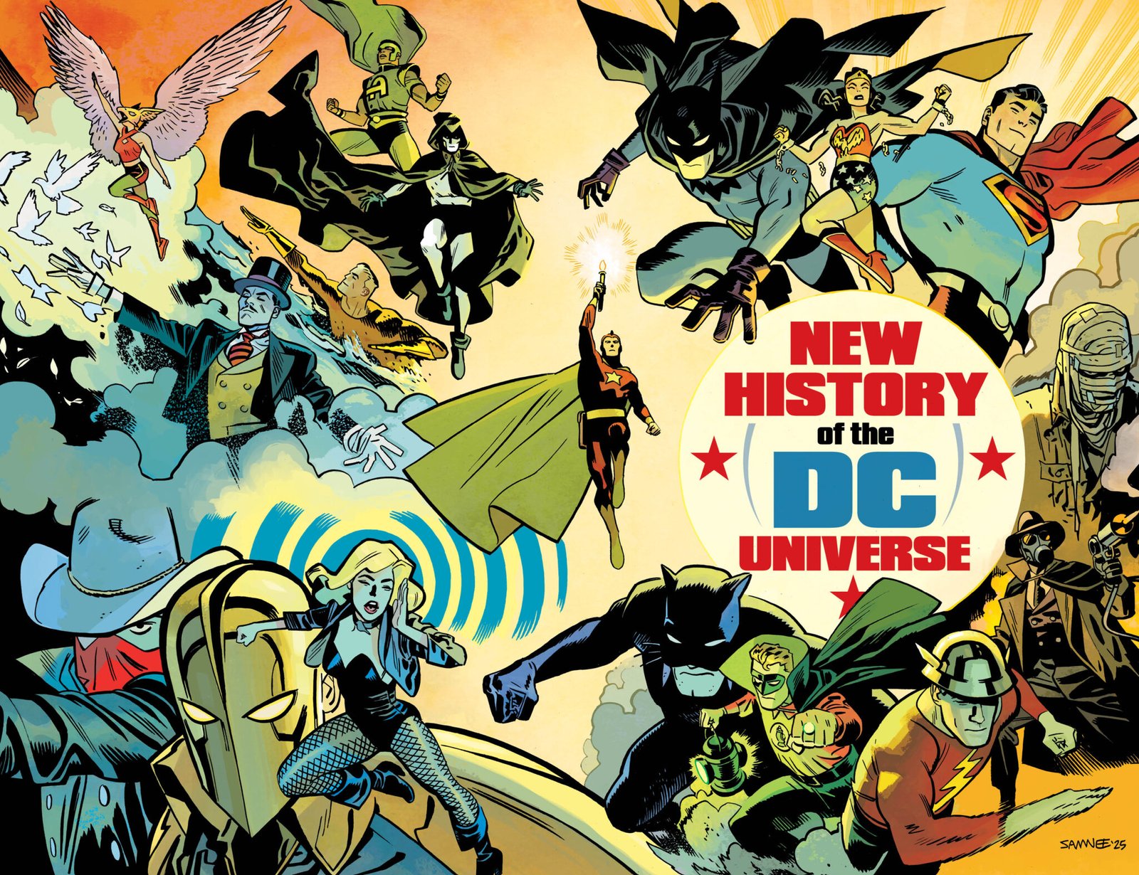 DC Announce 'New History Of The DC Universe' Book By Mark Waid, Jerry ...
