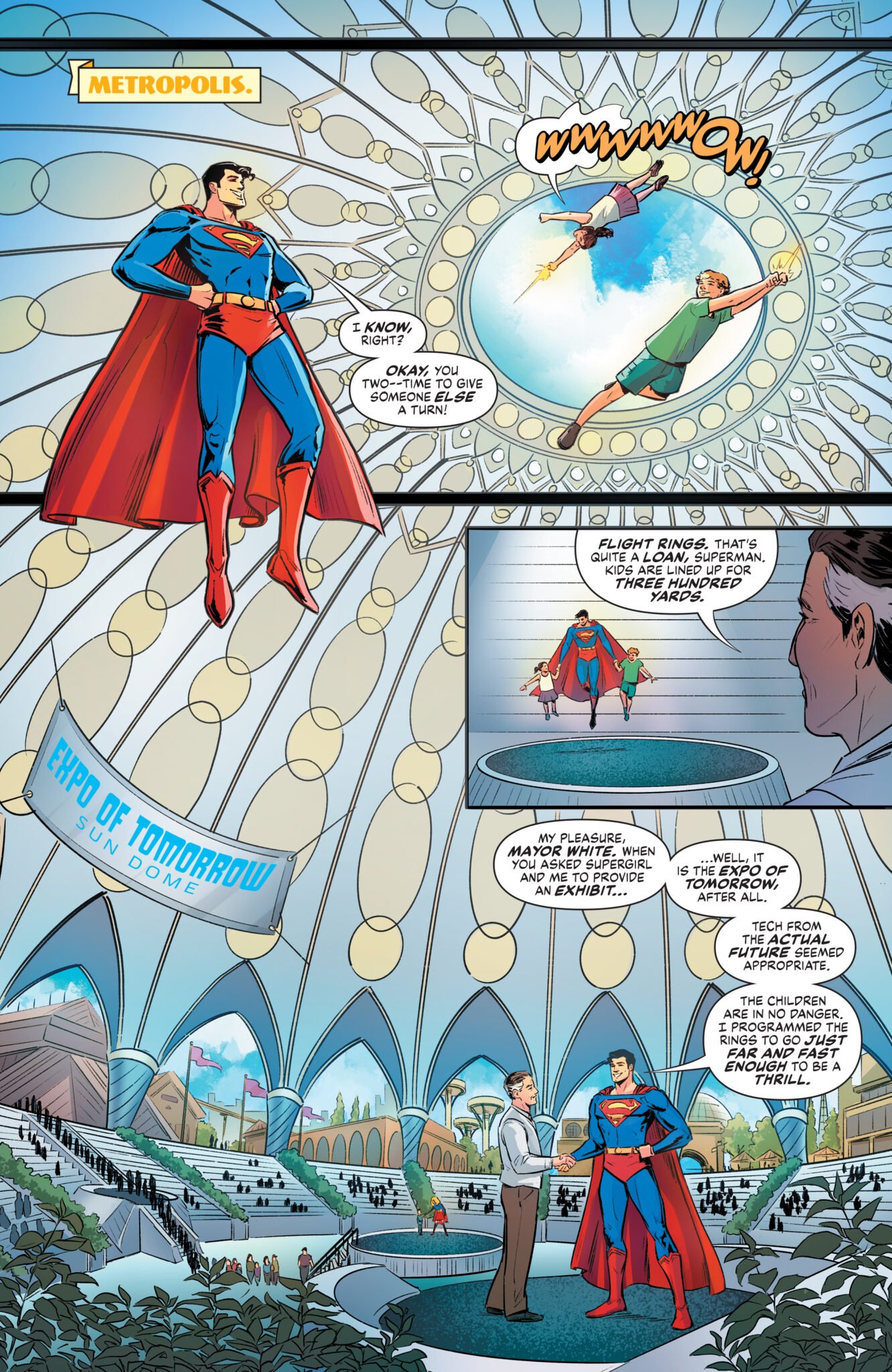 PREVIEW: Action Comics #1087 - The Aspiring Kryptonian - Superman Superfan