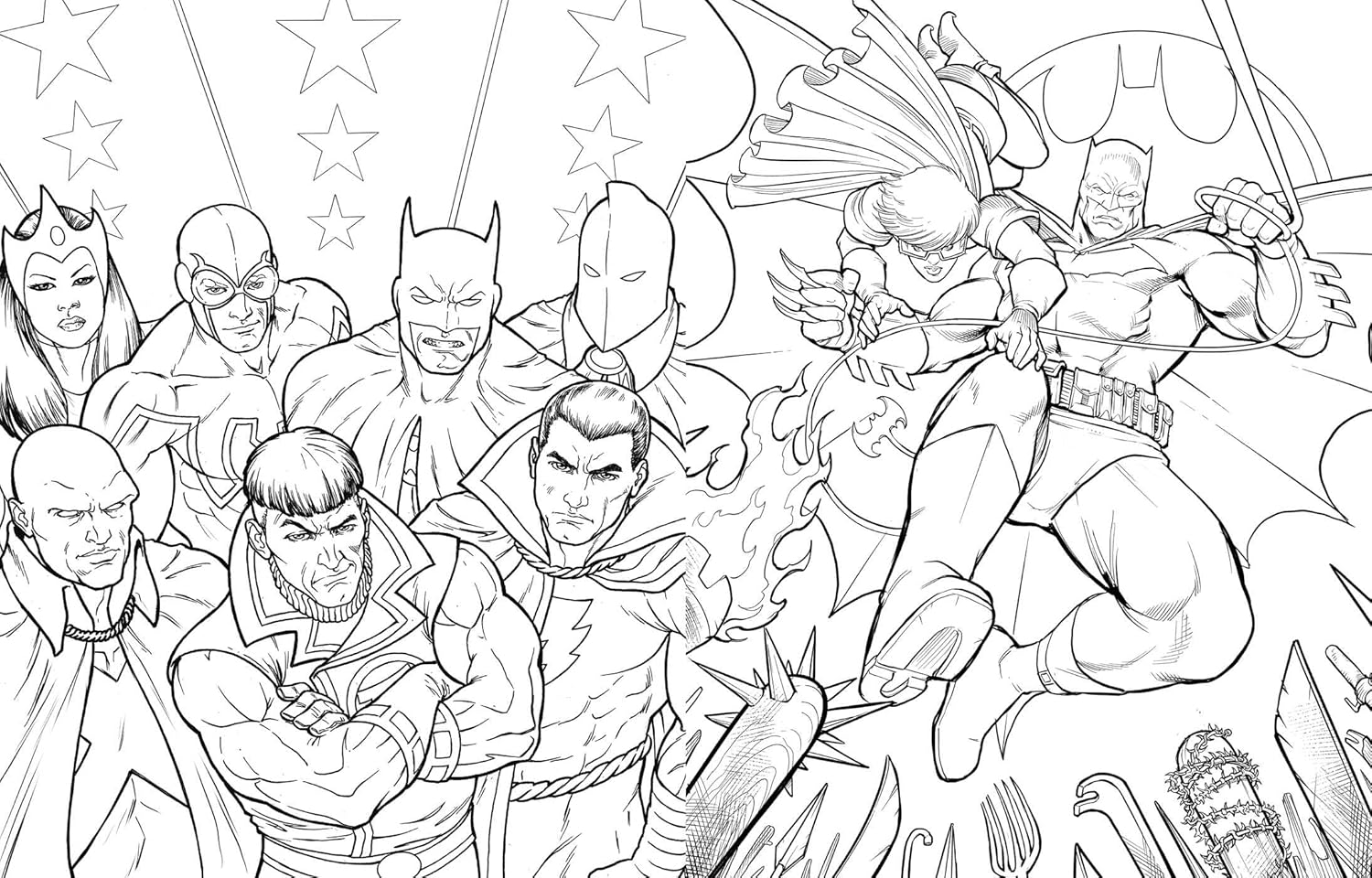 DC Release 'DC Showcase: 90th Anniversary Official Colouring Book ...