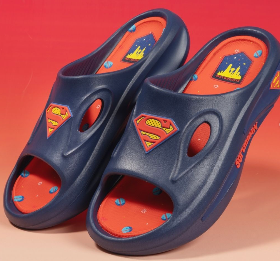 Ground Up Releases Superman Slide Sandals - The Aspiring Kryptonian ...
