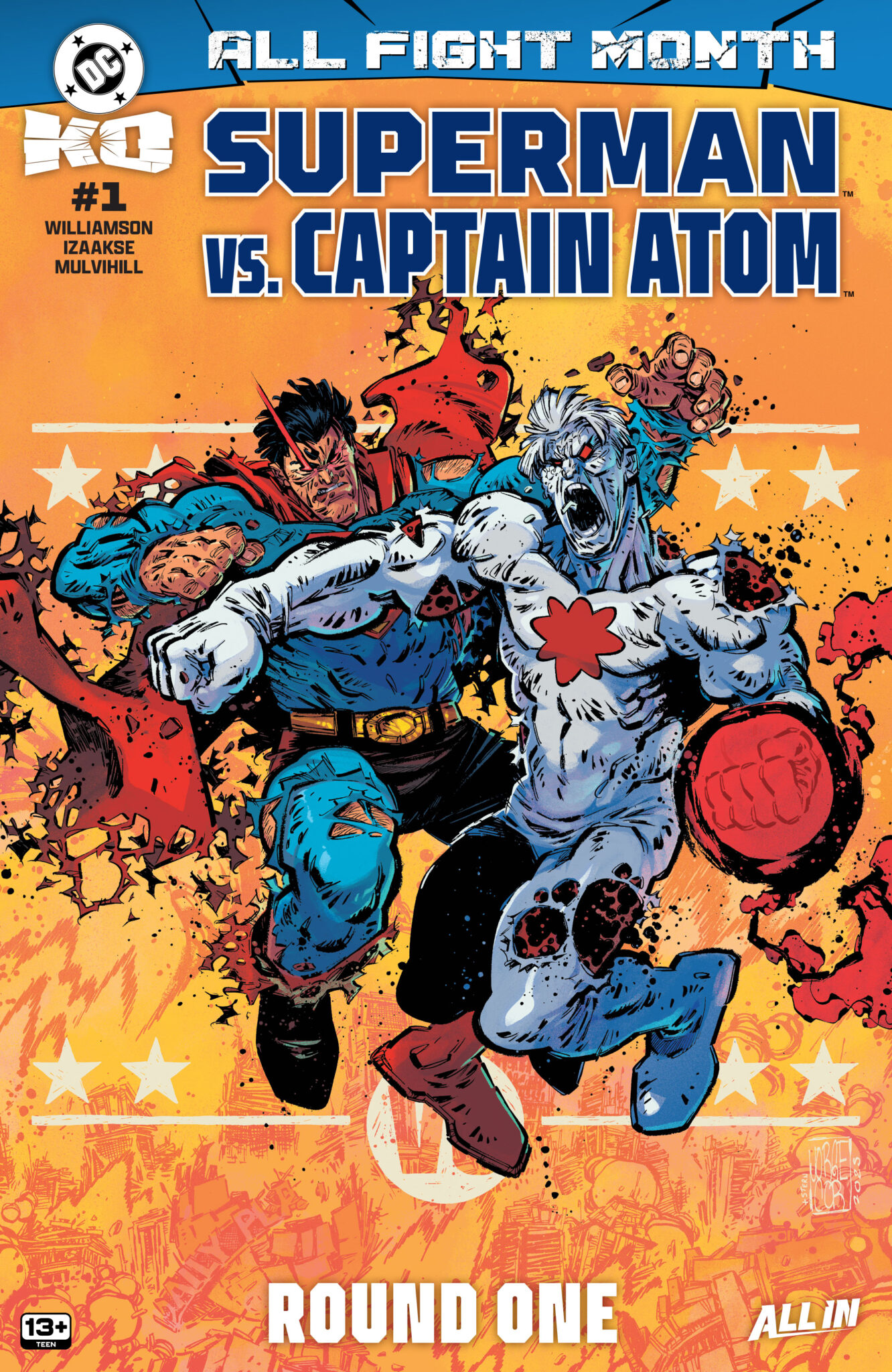 PREVIEW: DC K.O. Superman vs Captain Atom #1 - The Aspiring Kryptonian - Superman Superfan