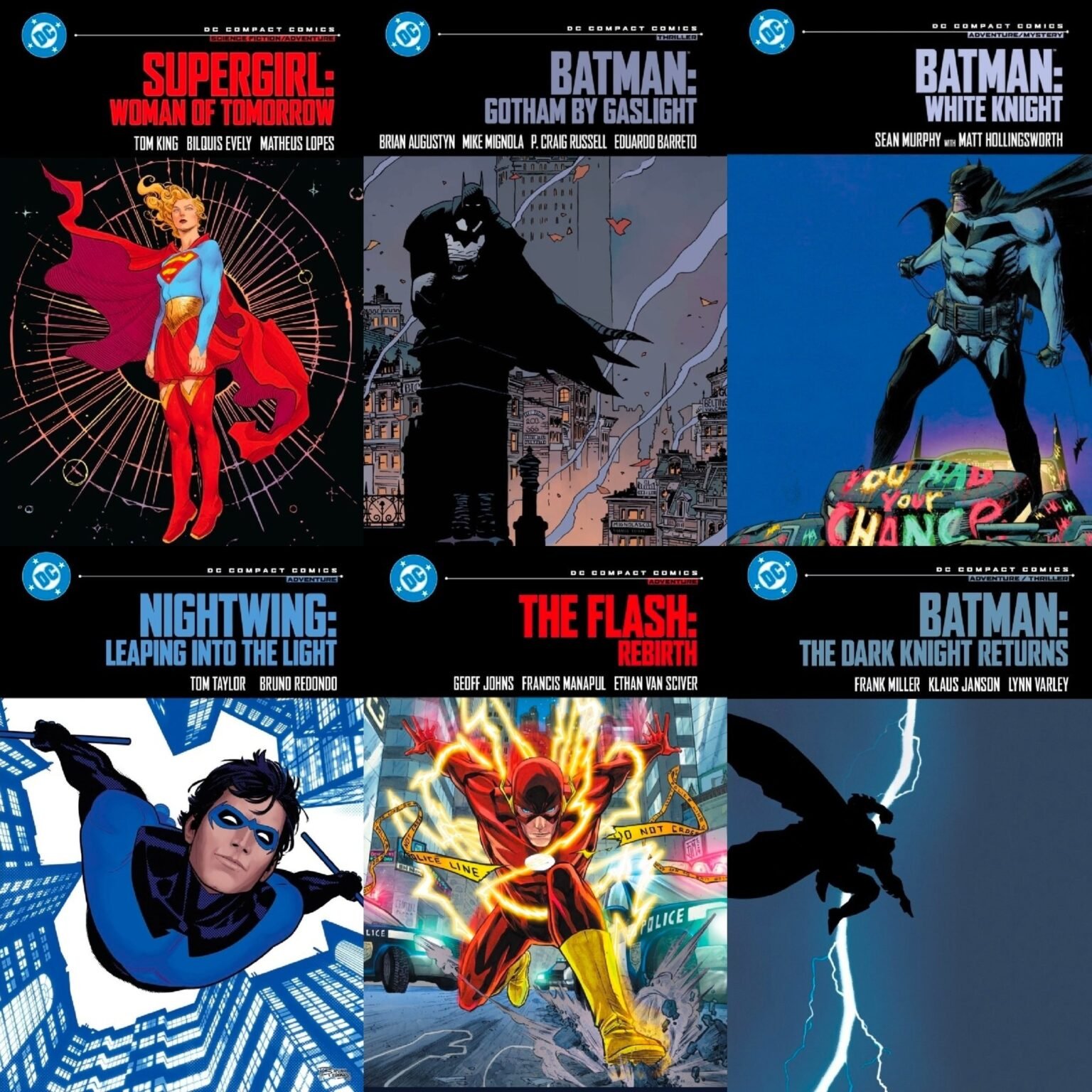 DC Comics Announce 2026 Release Schedule For Their Compact Comics Line ...
