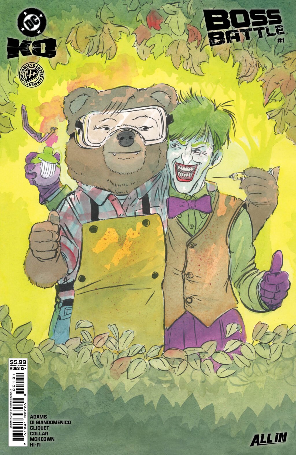 DC Release Preview Pages For 'DC K.O.: Boss Battle #1' Including ...