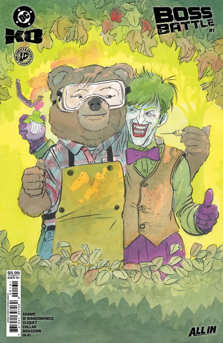 DC Release Preview Pages For 'DC K.O.: Boss Battle #1' Including ...