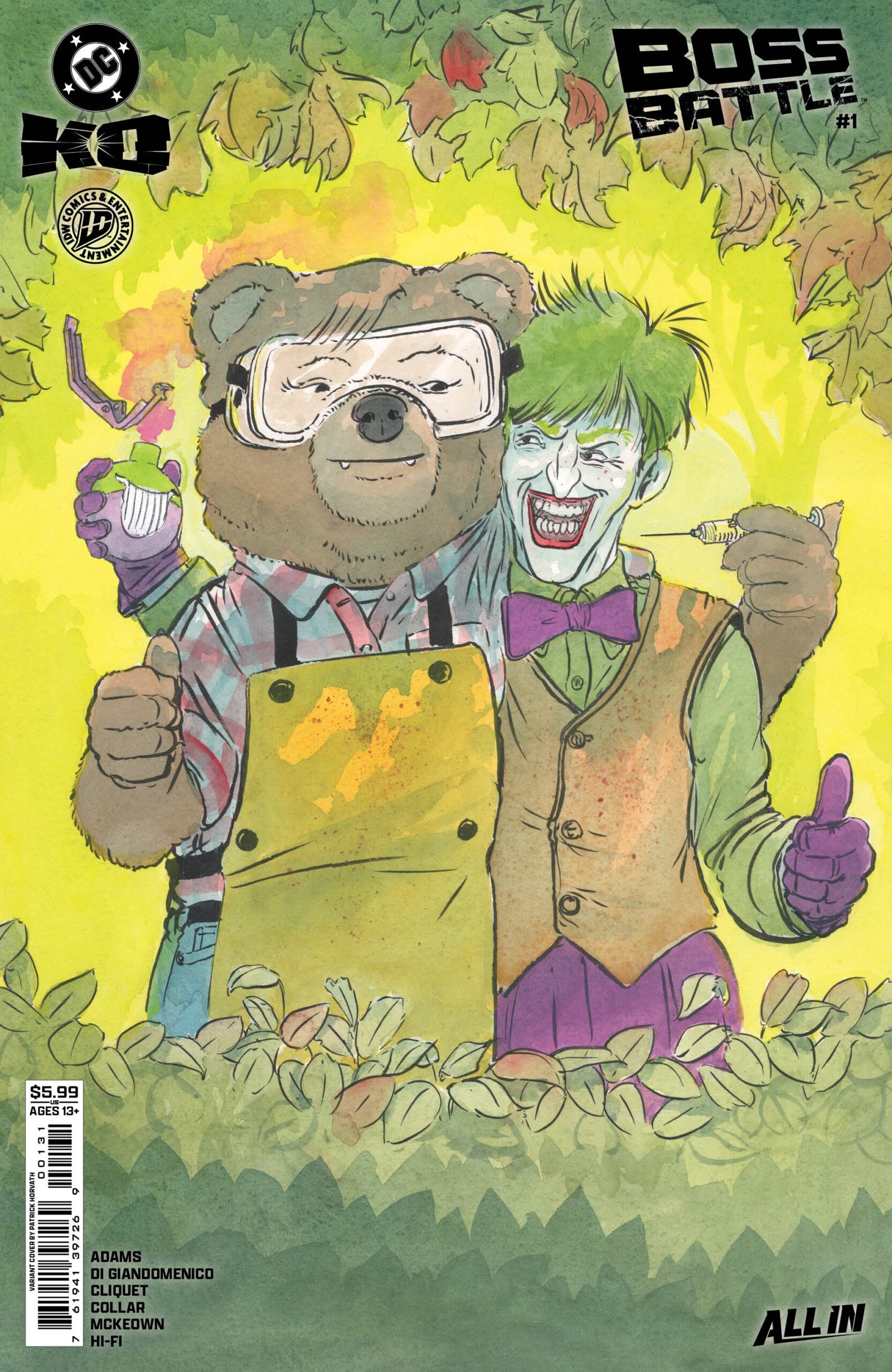 DC Release Preview Pages For 'DC K.O.: Boss Battle #1' Including ...